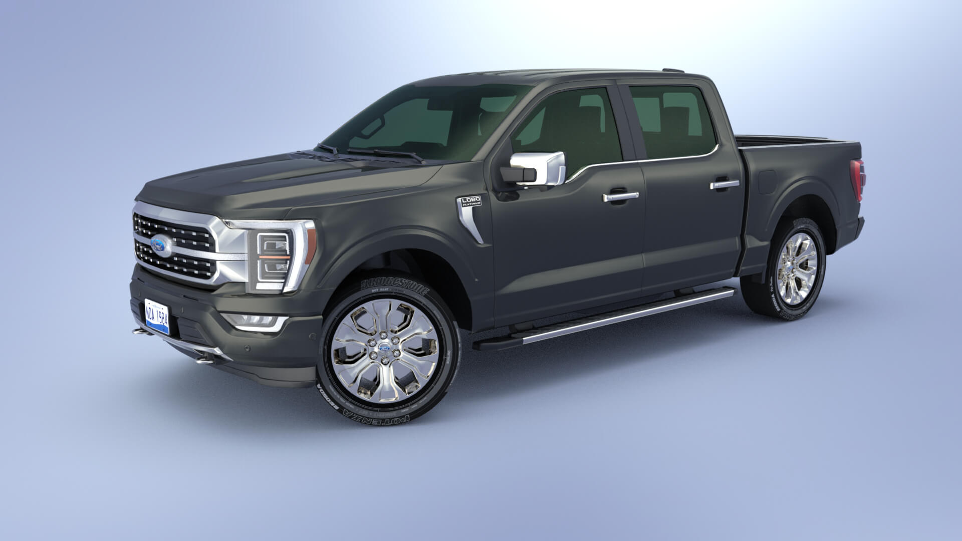 Ford F-150 2021 3D Model by nerdadantes