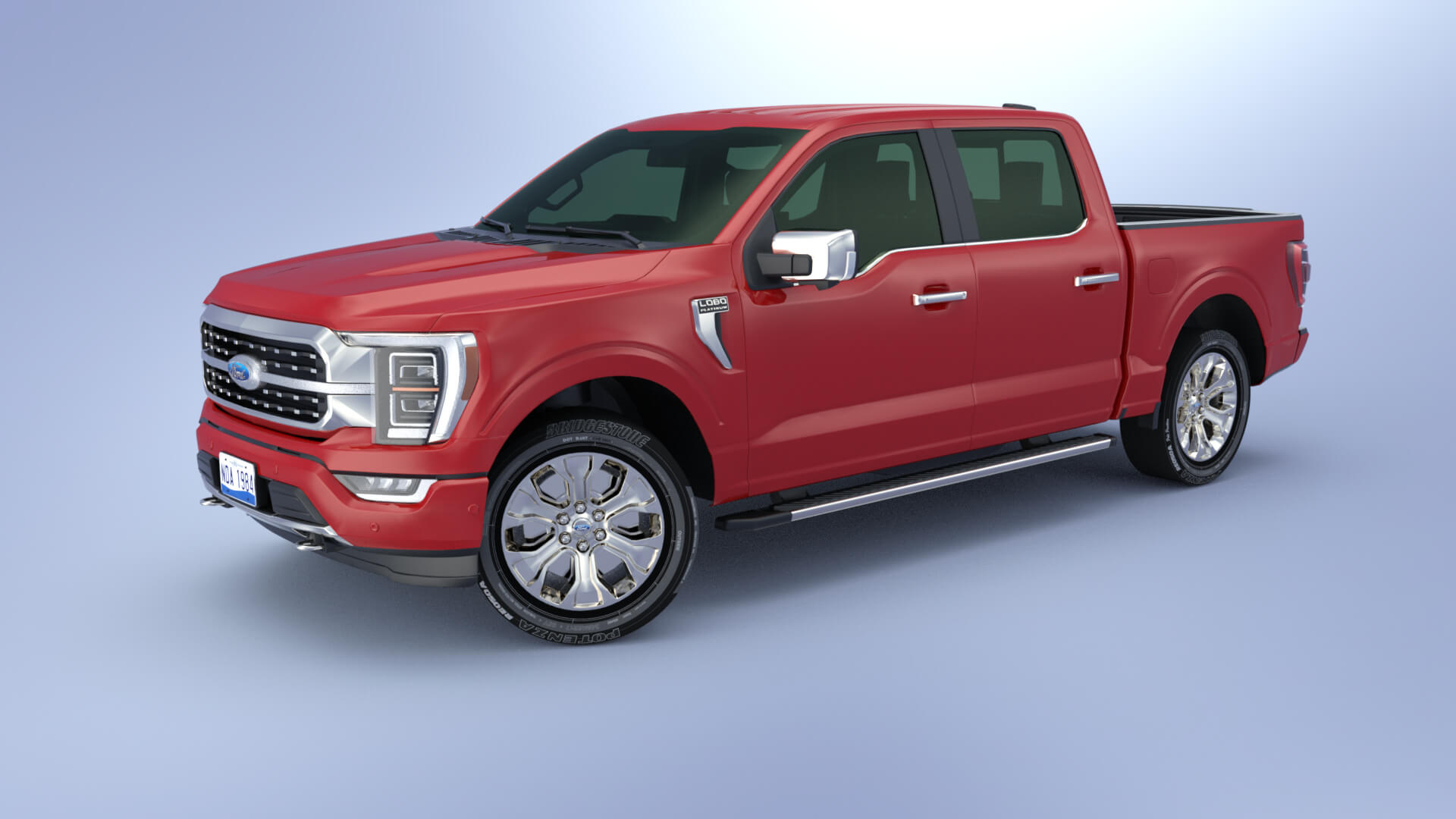 Ford F-150 2021 3D Model by nerdadantes