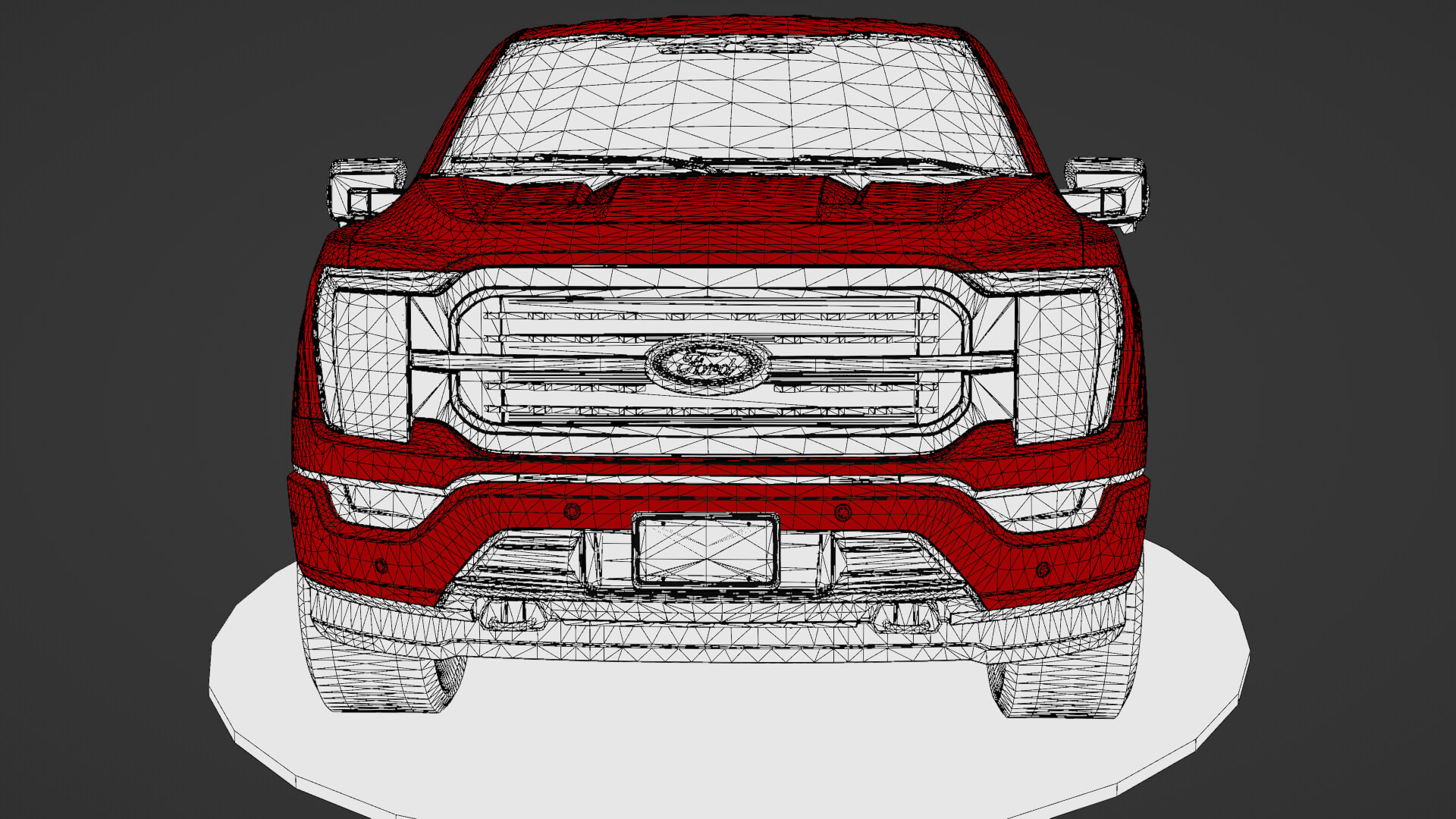 Ford F-150 2021 3D Model by nerdadantes