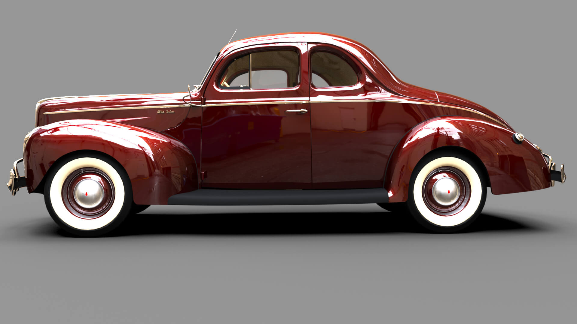Ford Model Coupe 1940 for DAZ Studio by nerdadantes
