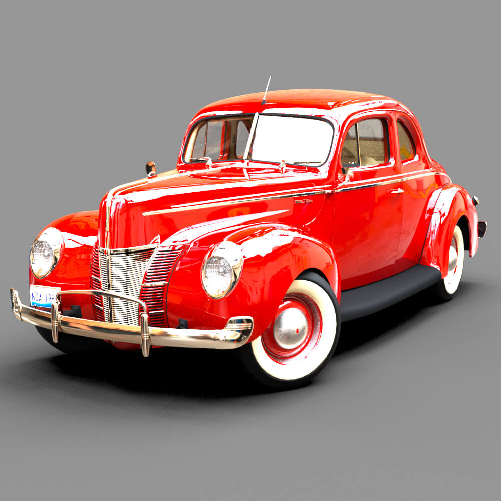 Ford Model Coupe 1940 for DAZ Studio by nerdadantes