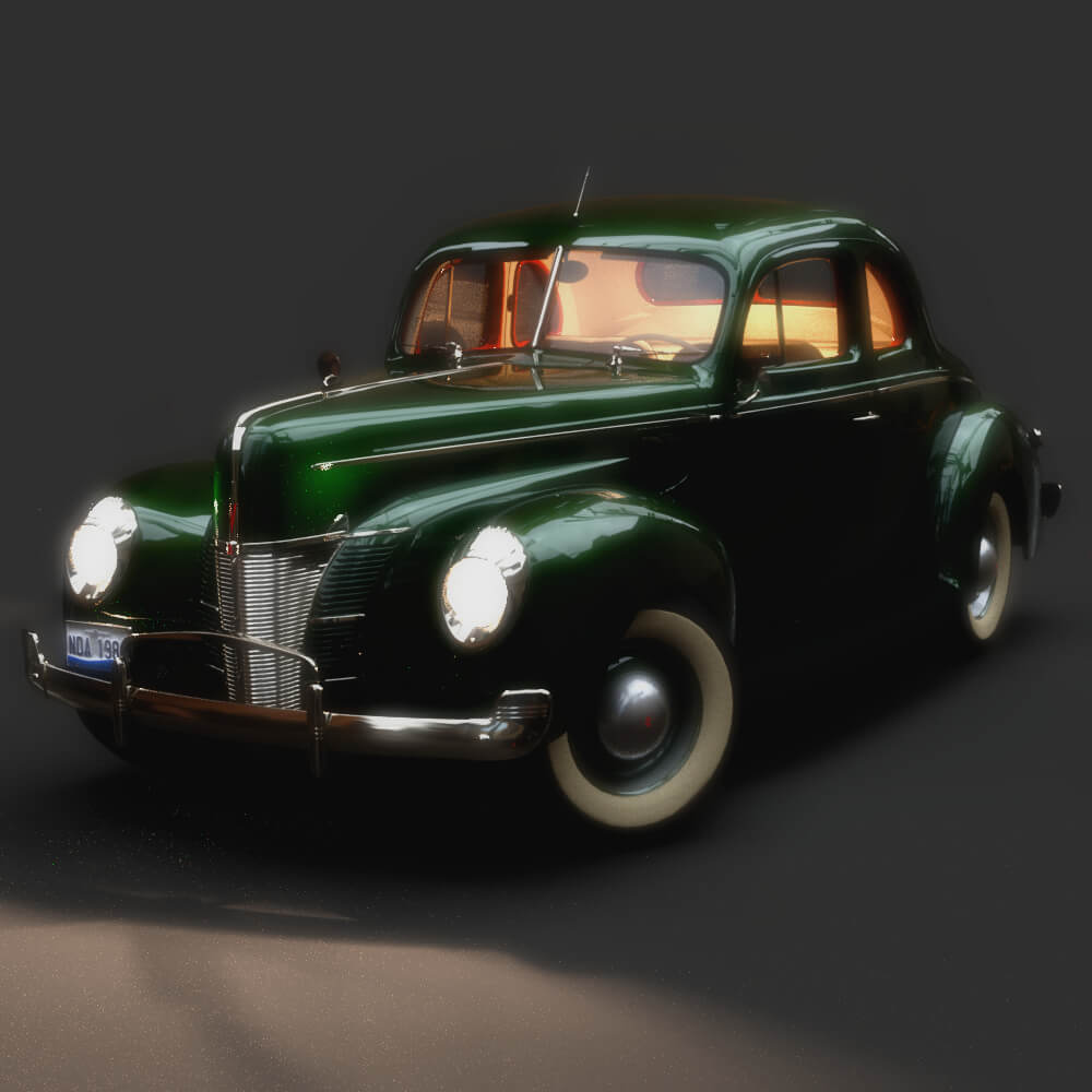 Ford Model Coupe 1940 for DAZ Studio by nerdadantes