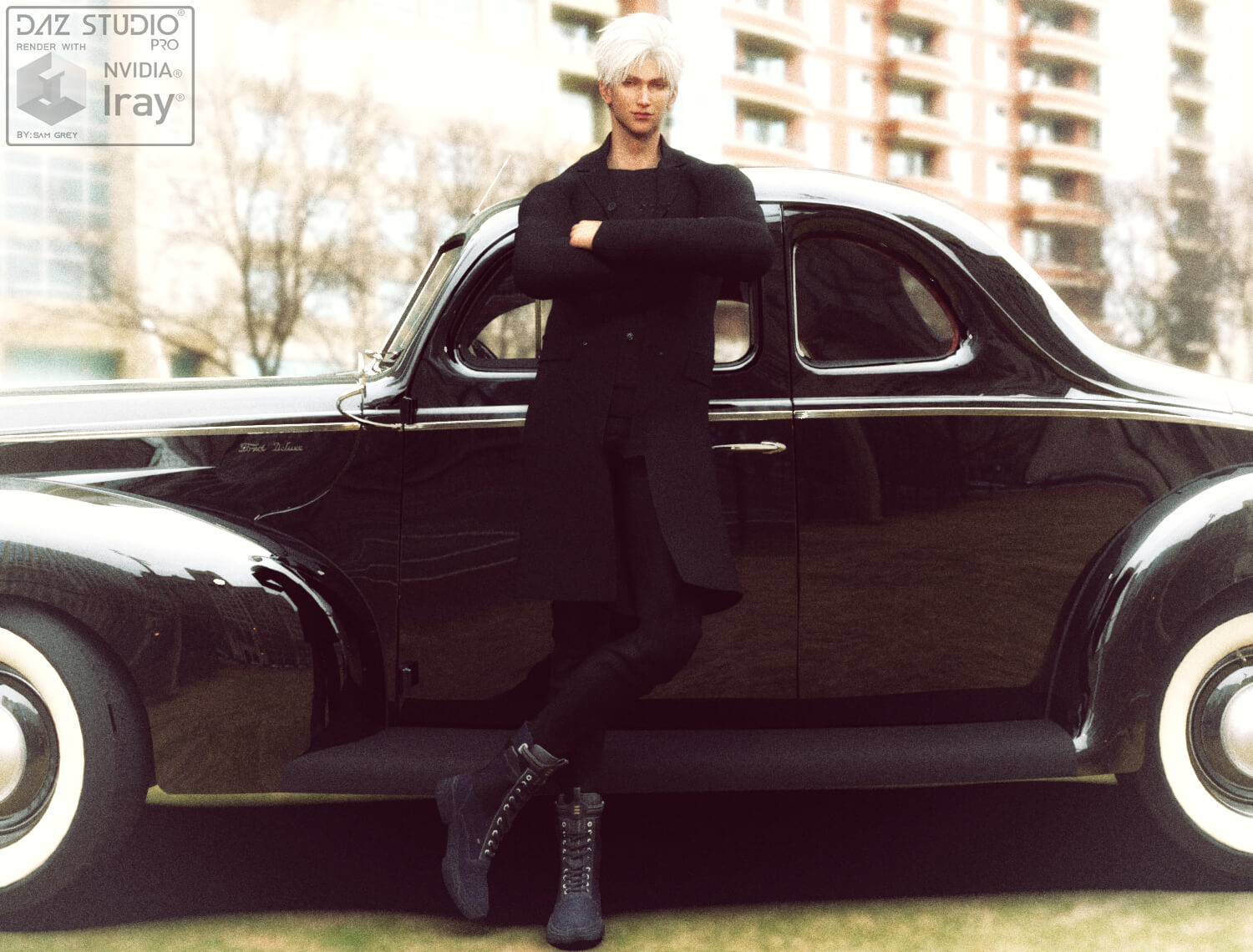 Ford Model Coupe 1940 for DAZ Studio by nerdadantes