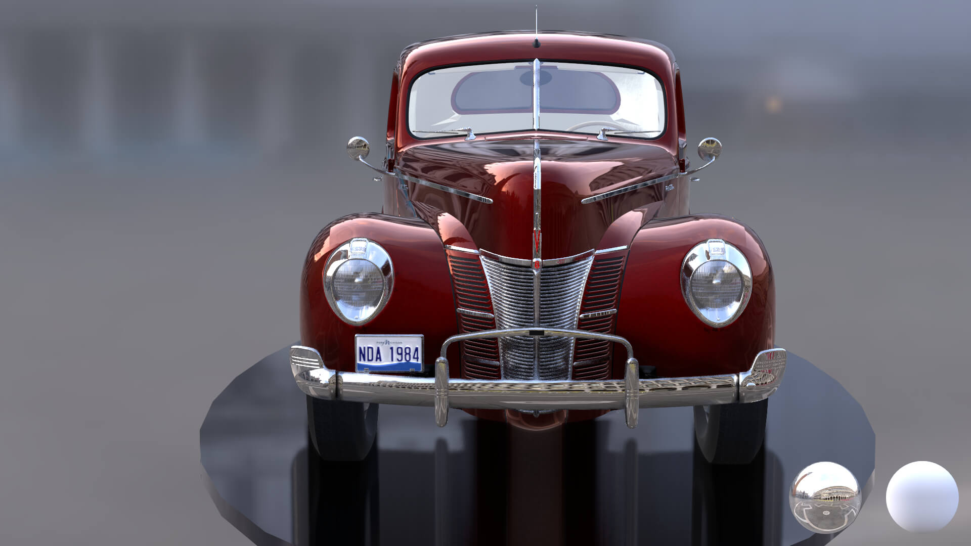 Ford Model Coupe 1940 for DAZ Studio by nerdadantes