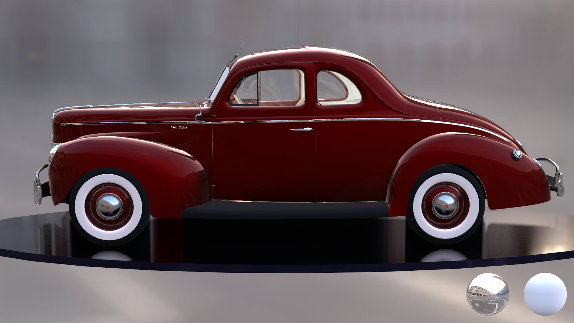 Ford Model Coupe 1940 for DAZ Studio by nerdadantes
