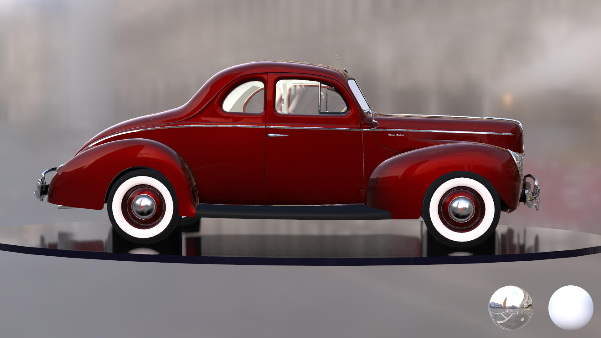 Ford Model Coupe 1940 for DAZ Studio by nerdadantes