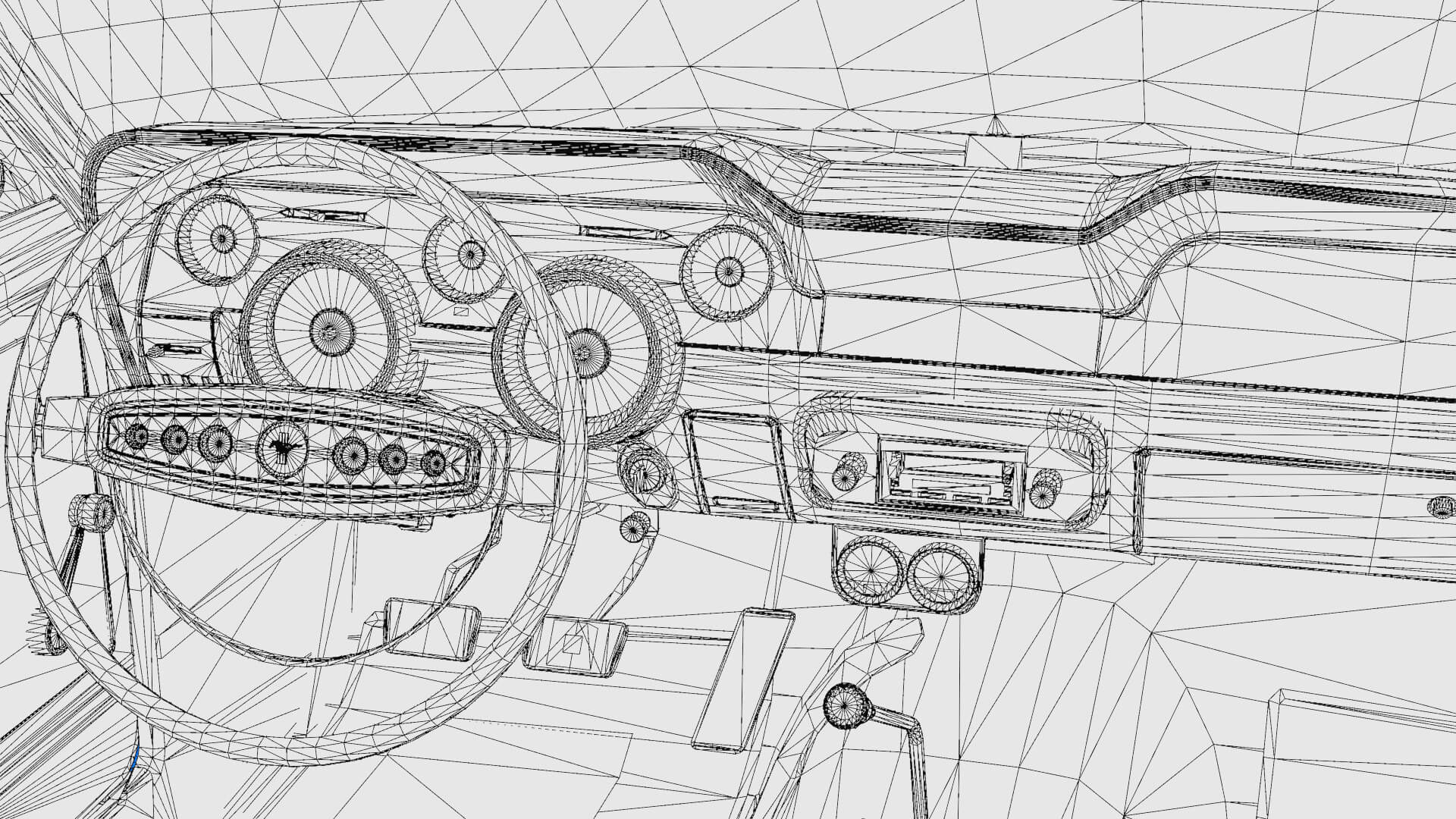 Ford Mustang 2+2 Fastback 1968 - 3D Model by nerdadantes