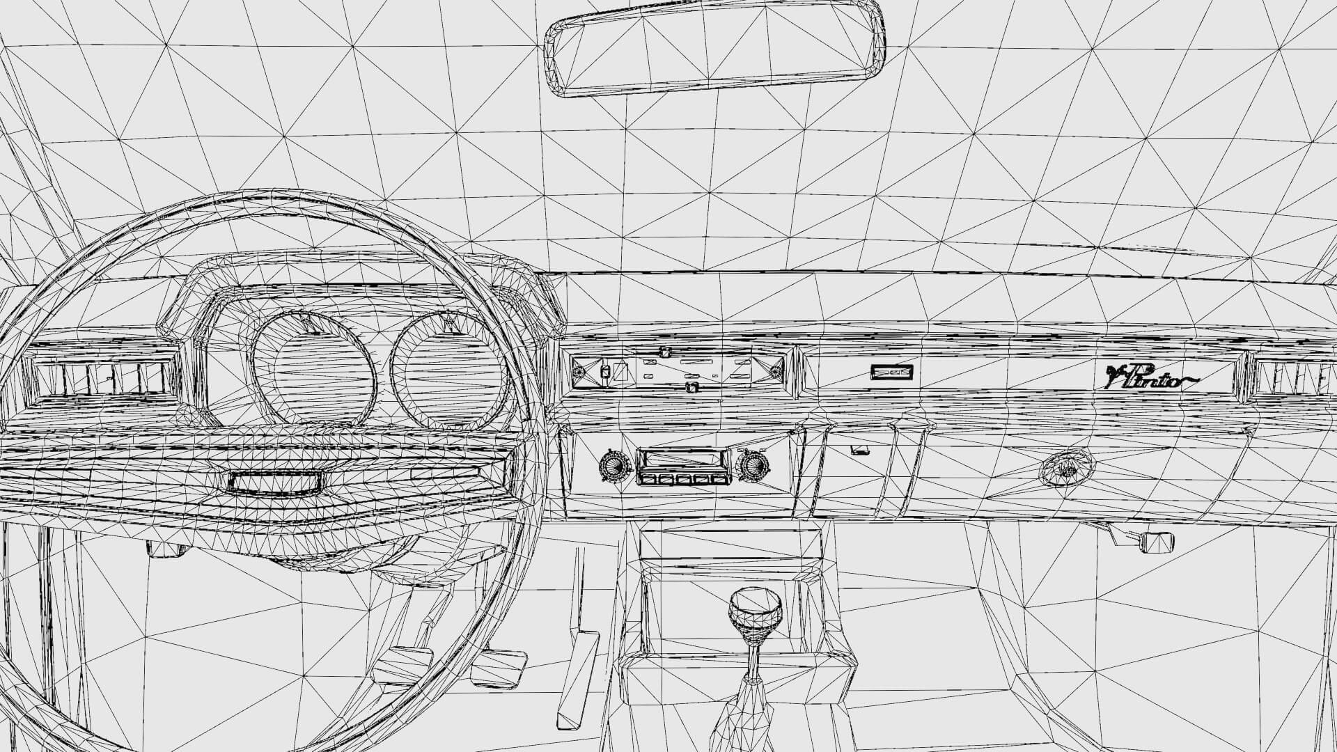 Ford Pinto - 3D Model by nerdadantes