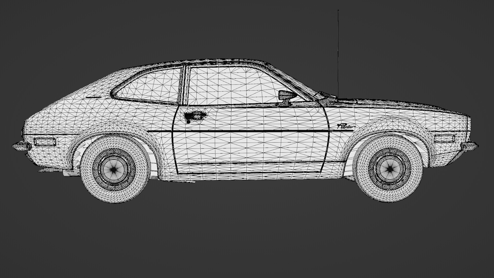 Ford Pinto - 3D Model by nerdadantes