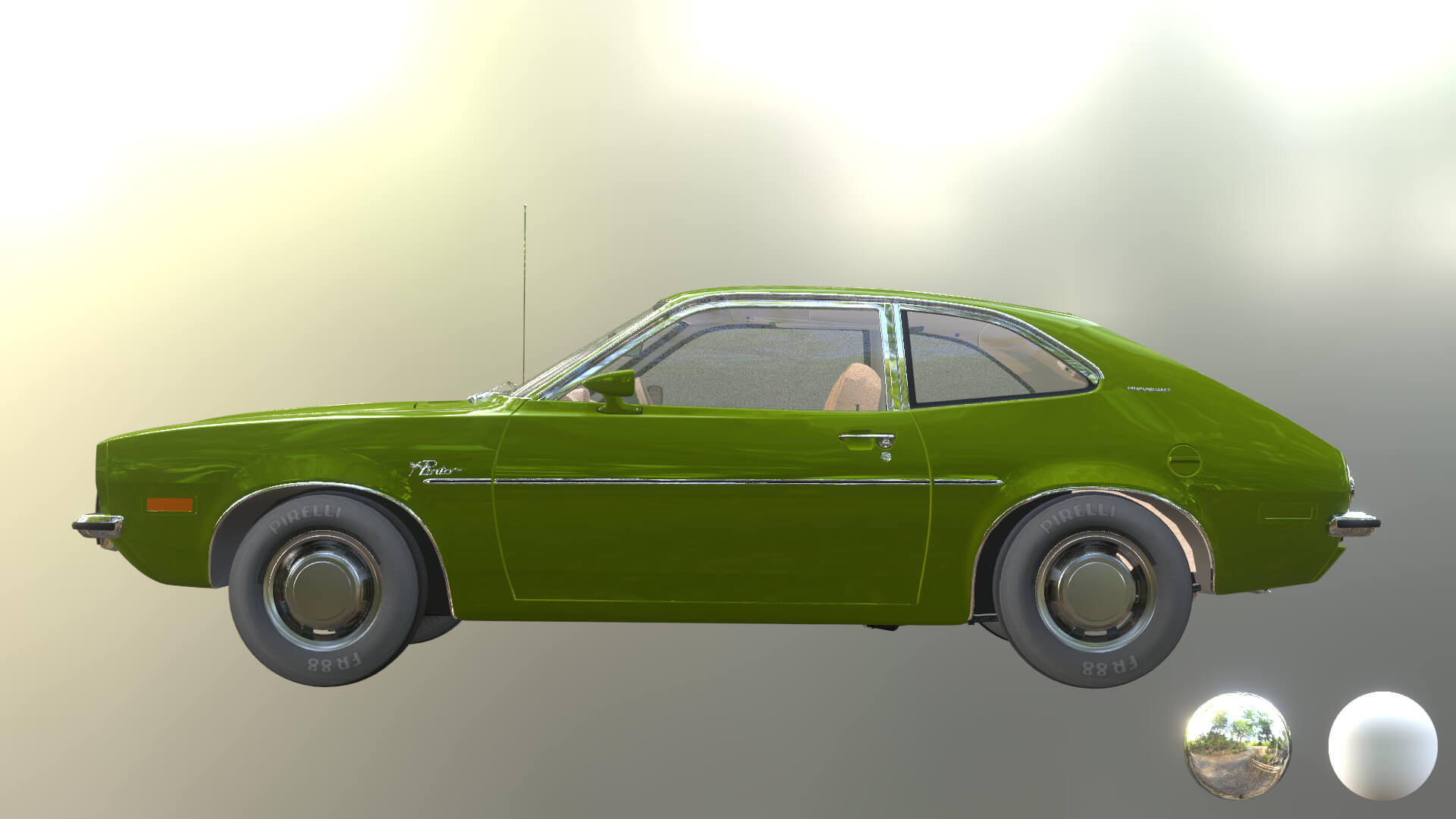 Ford Pinto - 3D Model by nerdadantes