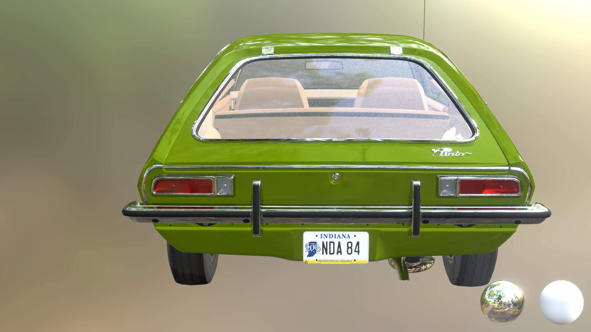 Ford Pinto - 3D Model by nerdadantes
