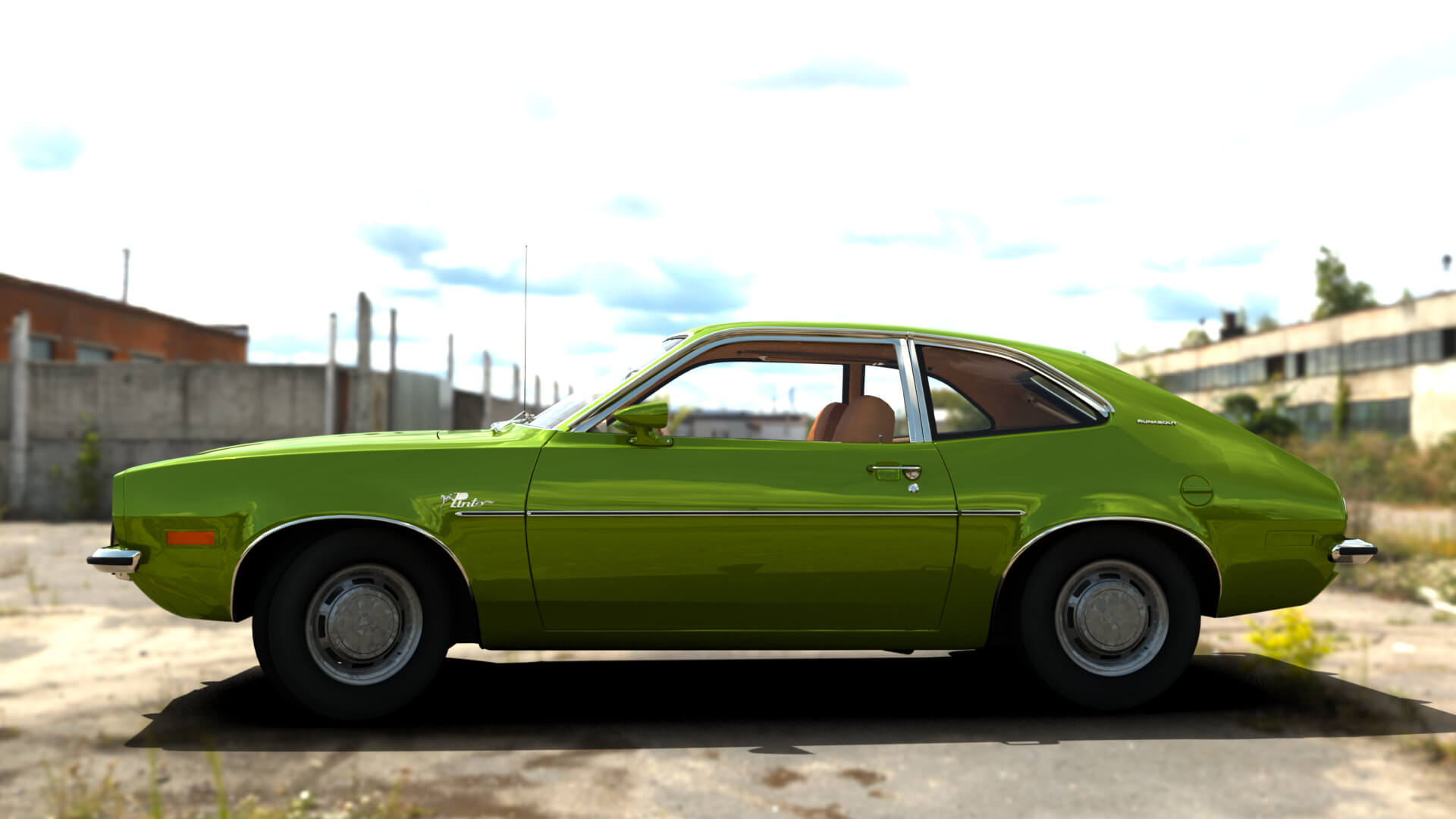 Ford Pinto for Daz Studio by nerdadantes