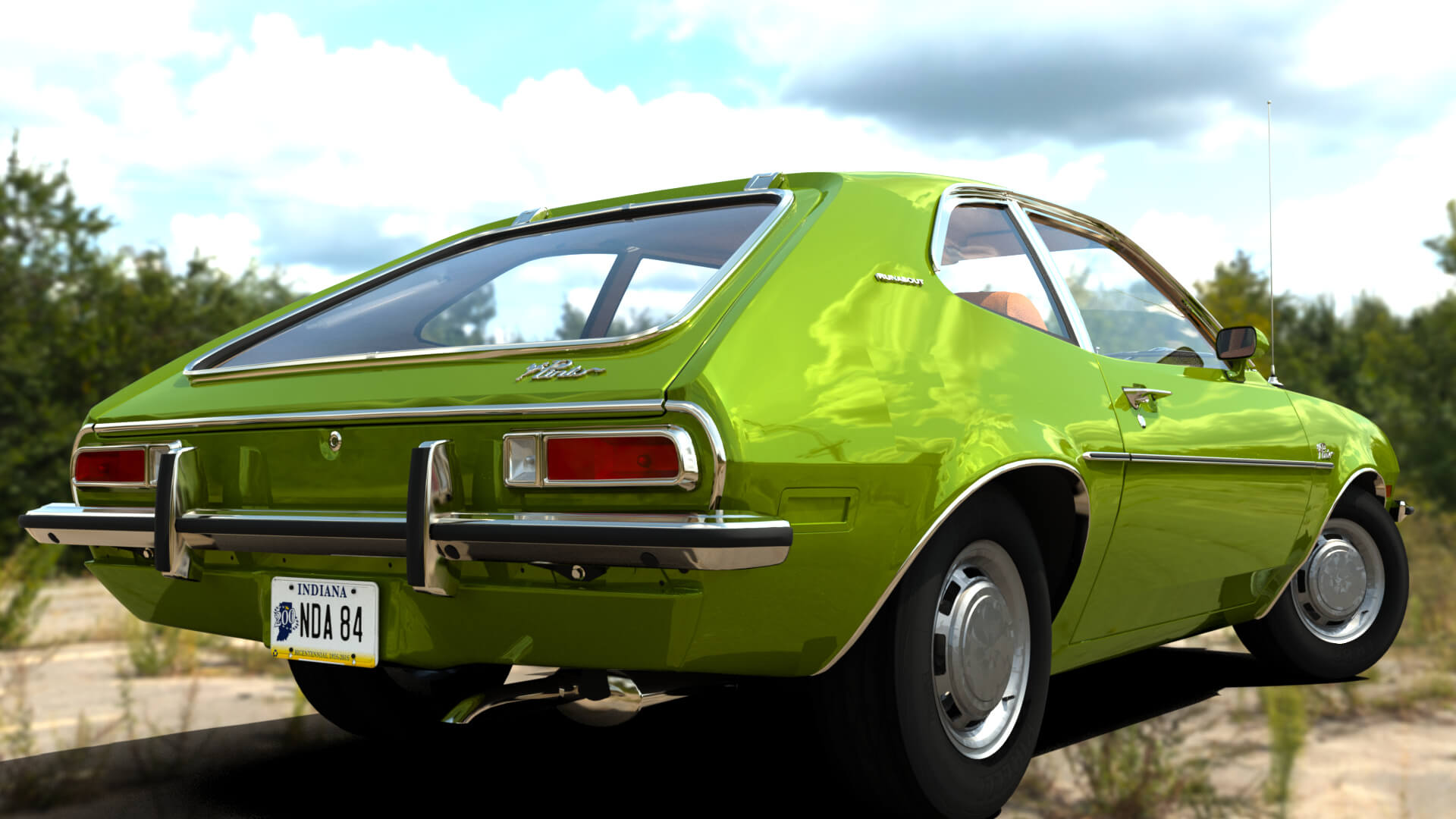 Ford Pinto for Daz Studio by nerdadantes