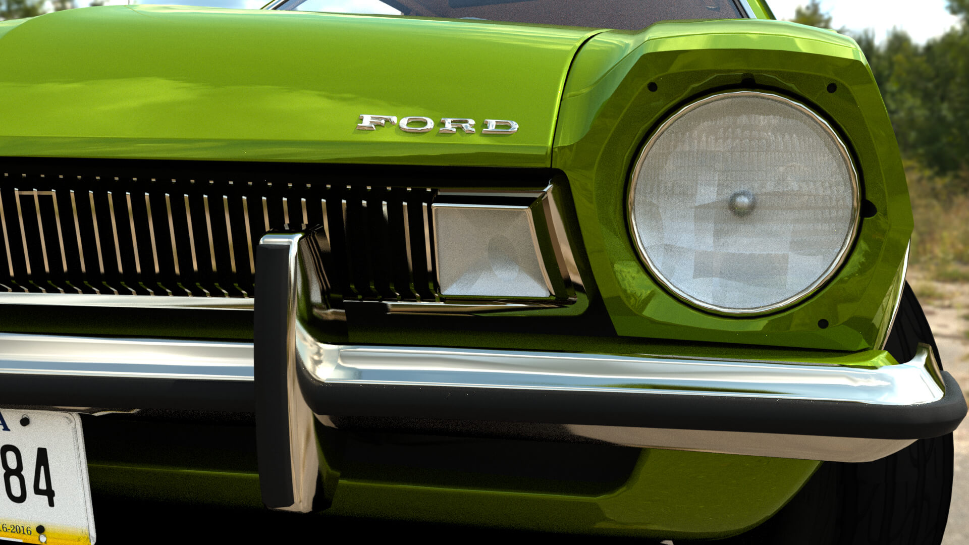 Ford Pinto for Daz Studio by nerdadantes