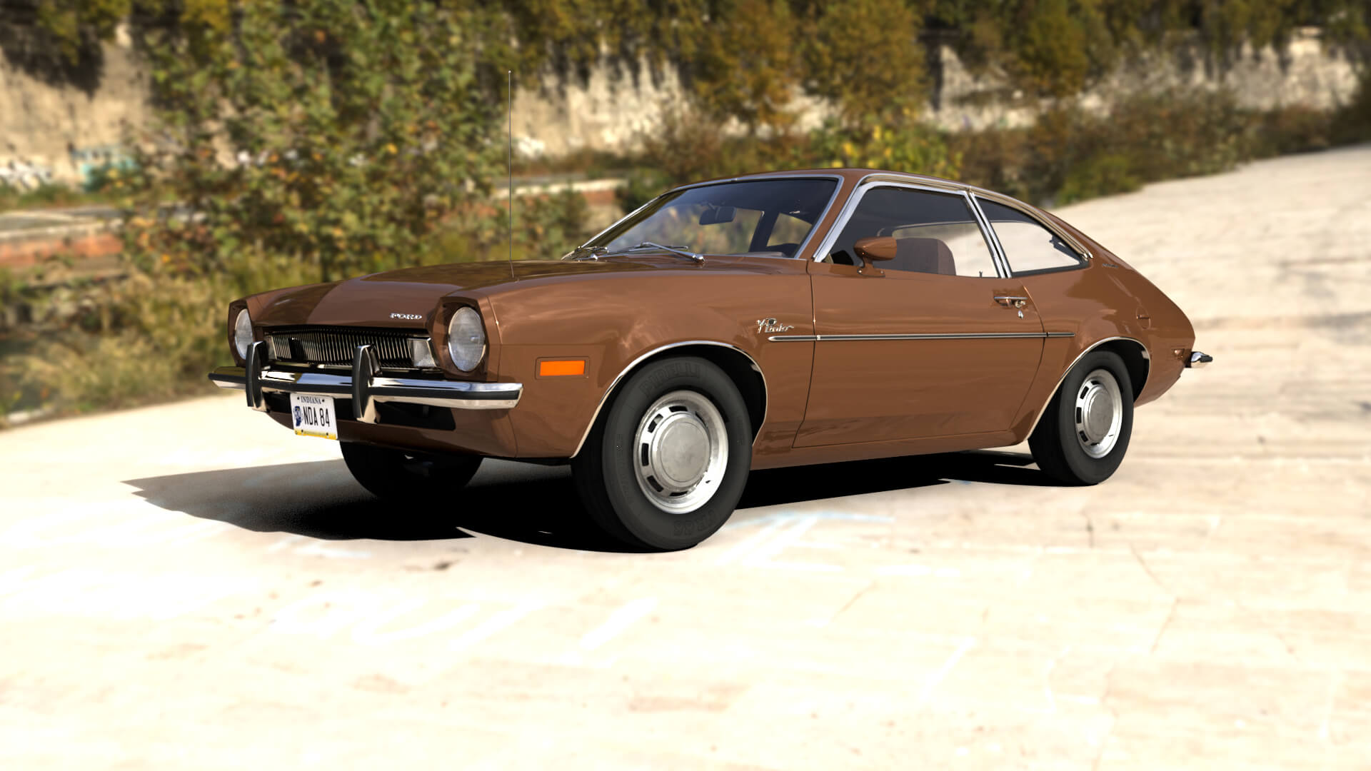 Ford Pinto for Daz Studio by nerdadantes