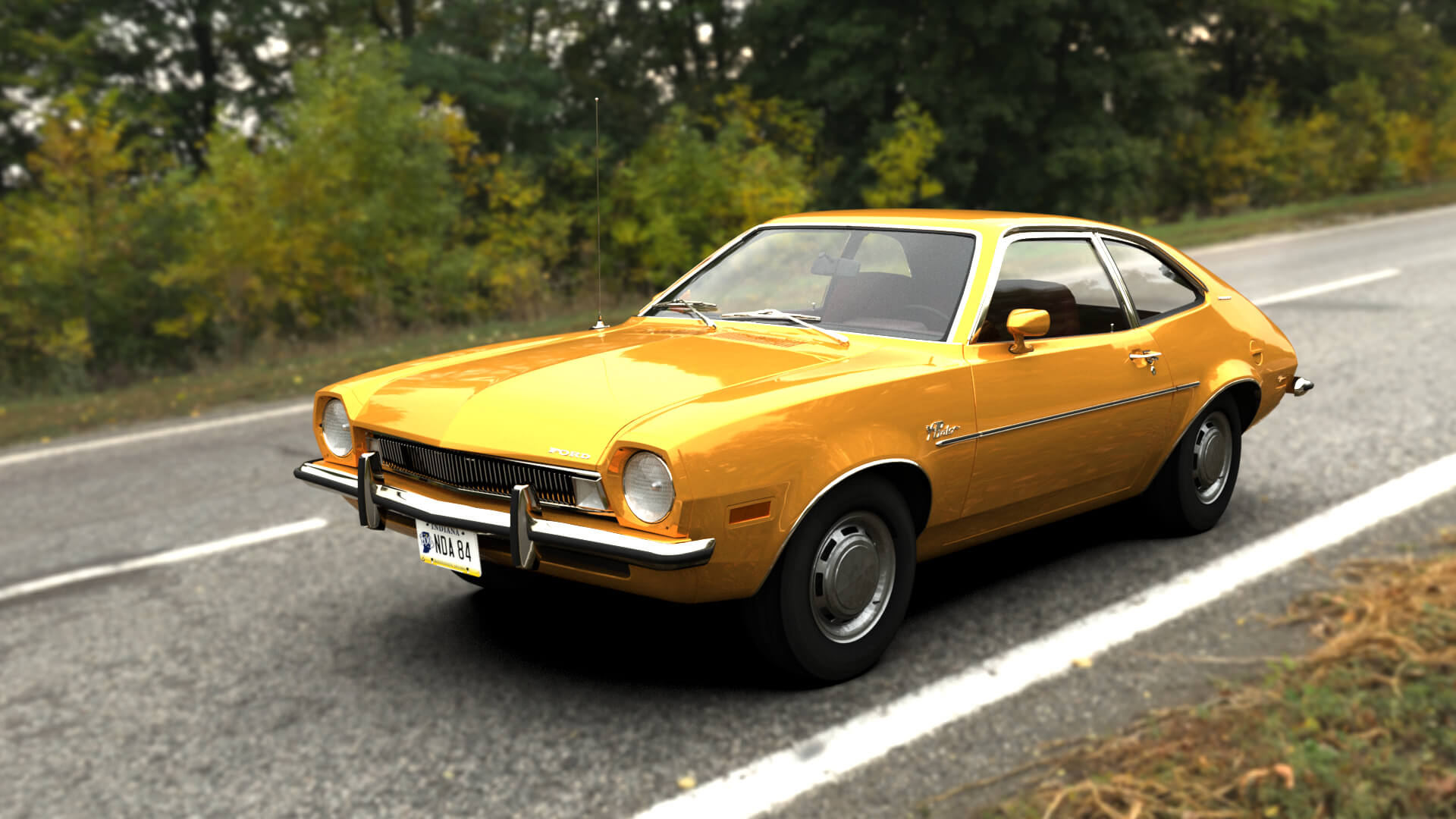 Ford Pinto for Daz Studio by nerdadantes
