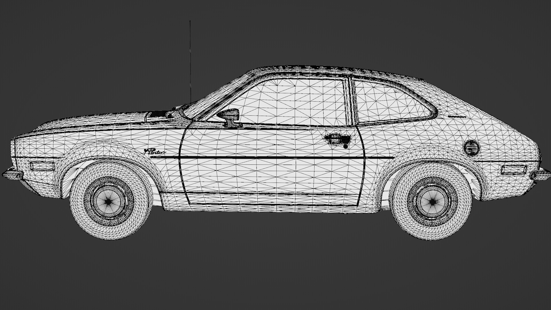 Ford Pinto for Daz Studio by nerdadantes