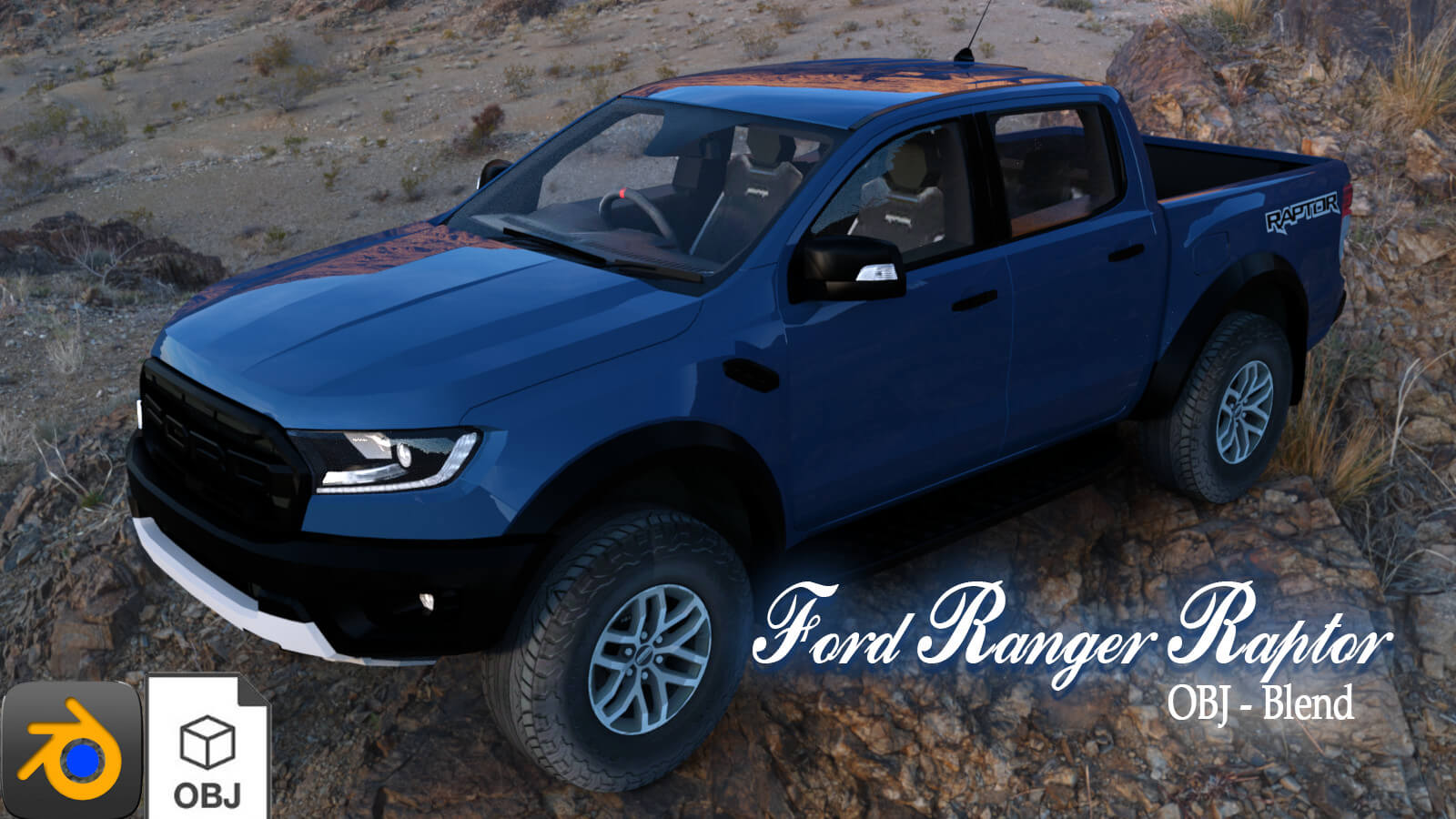 Ford Raptor Ranger 2019 - 3D Model by nerdadantes