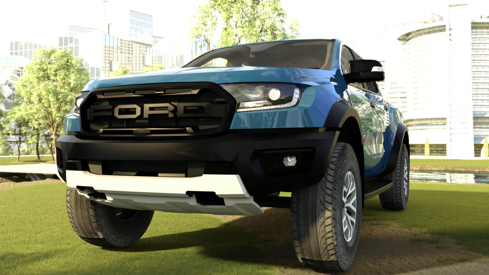 Ford Raptor Ranger 2019 - 3D Model by nerdadantes