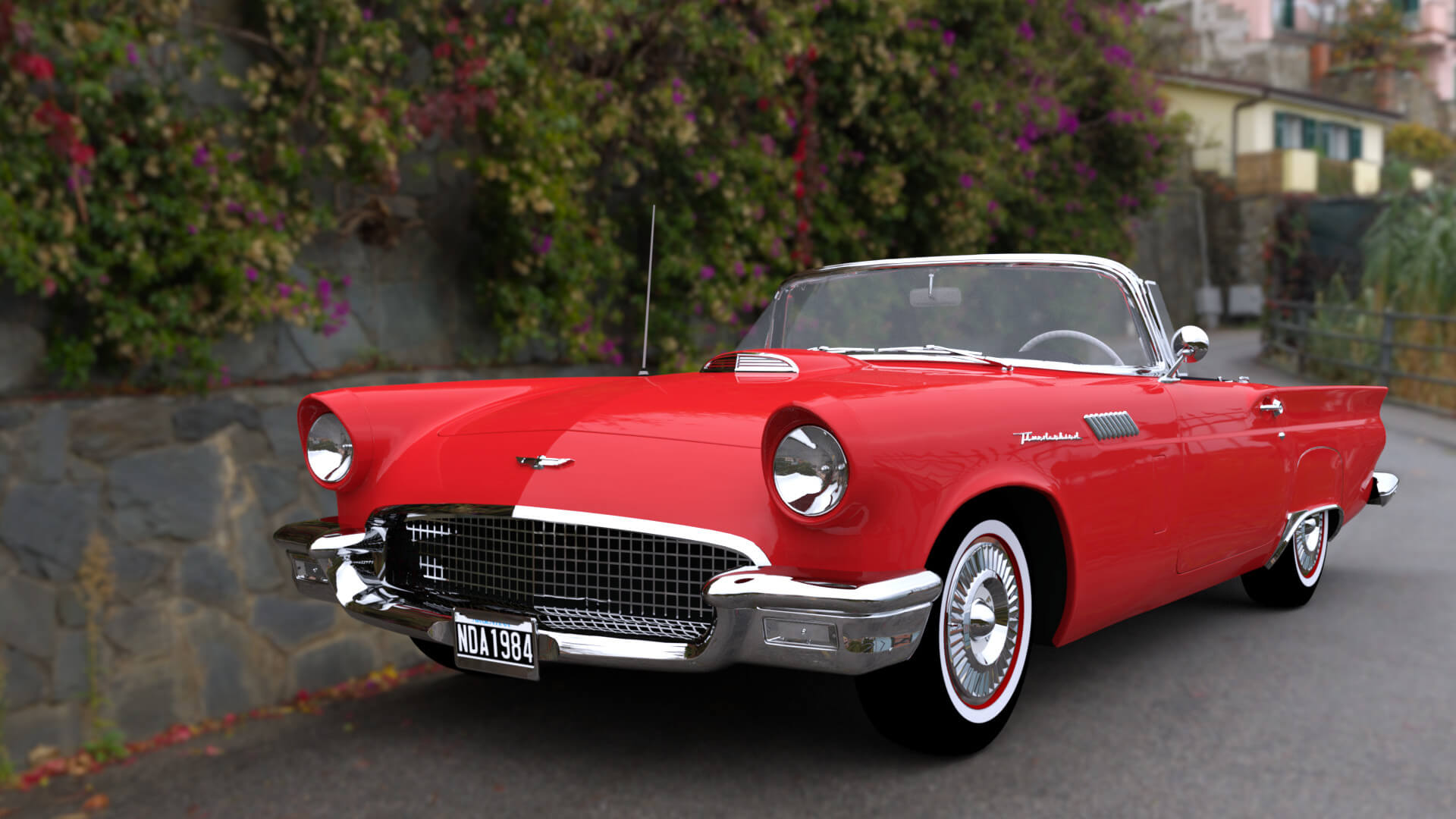 Ford Thunderbird 1957 - Daz Content by nerdadantes