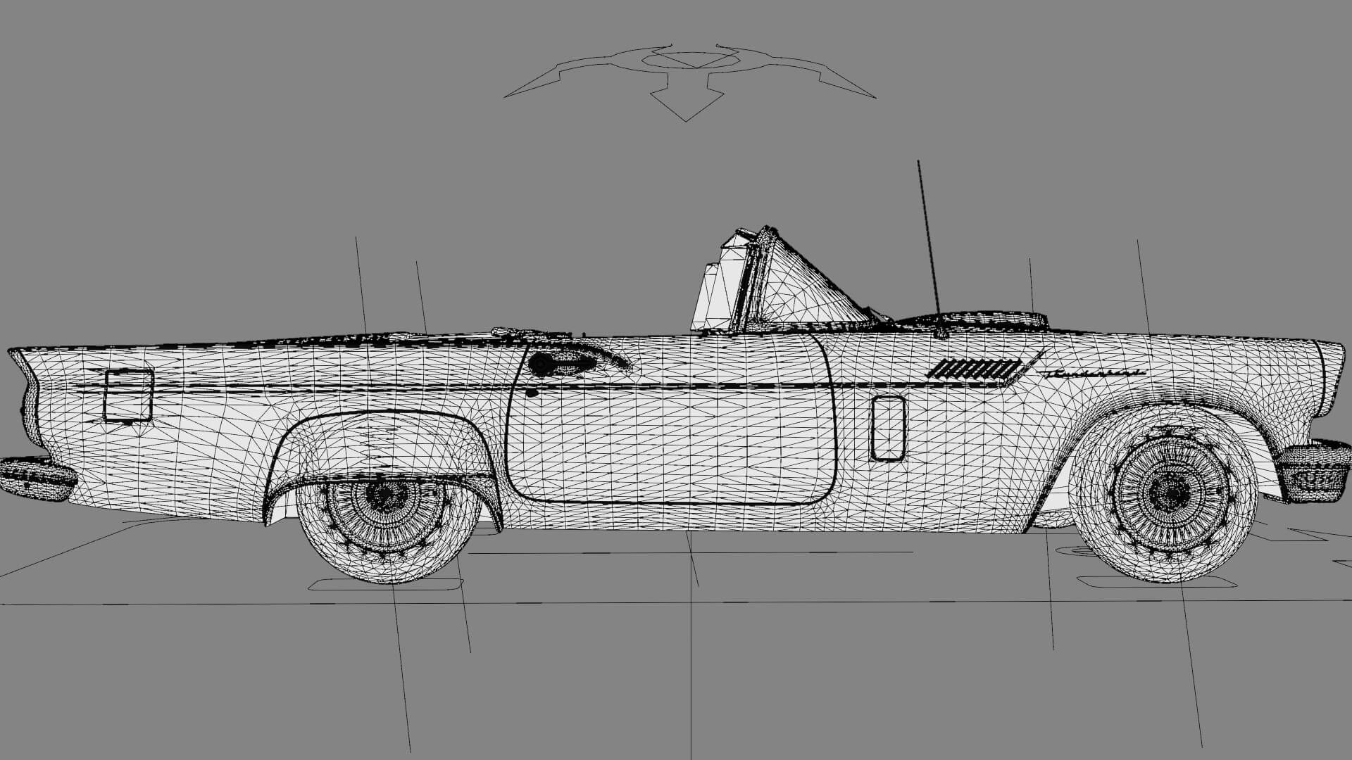 Ford Thunderbird 1957 - Daz Content by nerdadantes