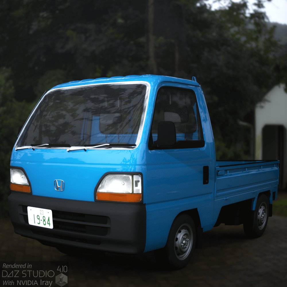 Honda Acty 1998 3D Render | RenderHub Gallery