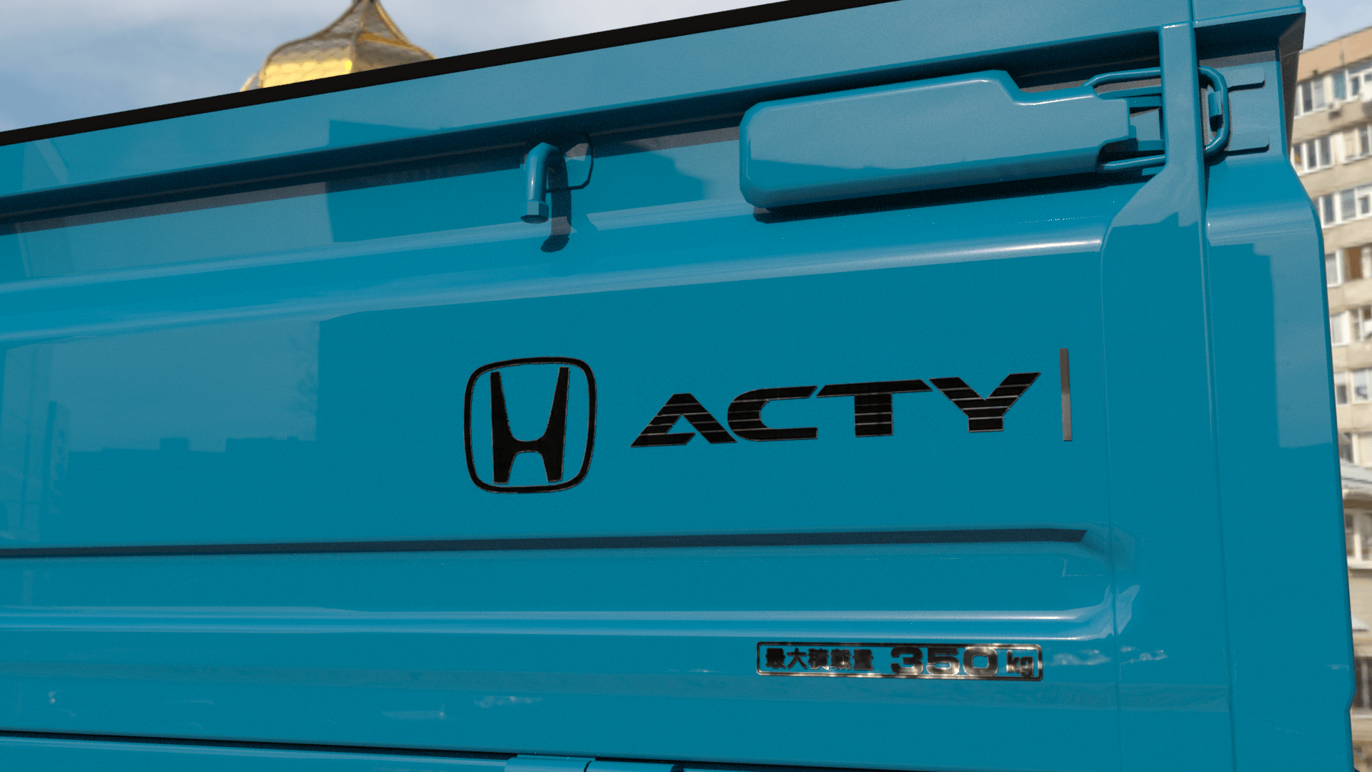 Honda Acty 1998 3D Render, Digital Art by nerdadantes