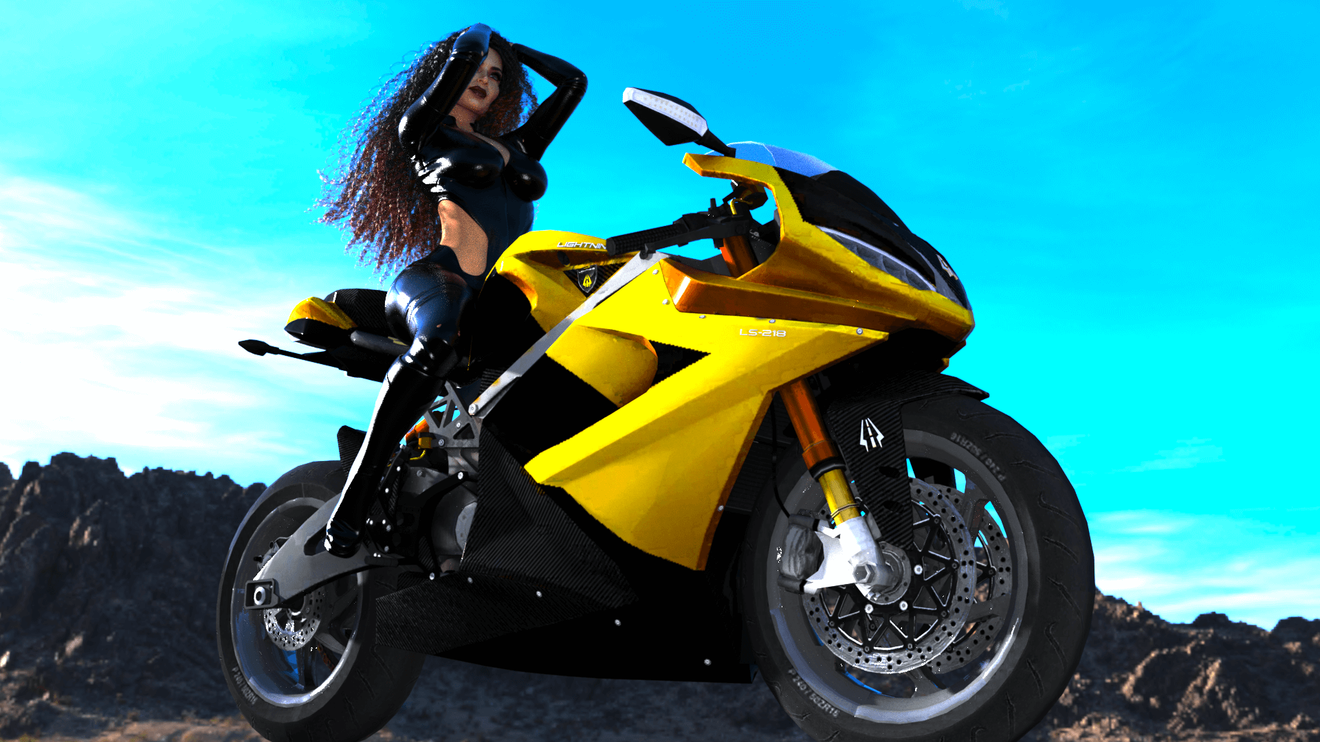 Lightning LS-218 2014 3D Render | RenderHub Gallery