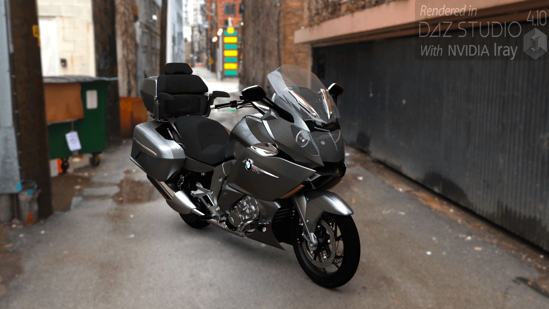 Motorcycle K 3D Render | RenderHub Gallery