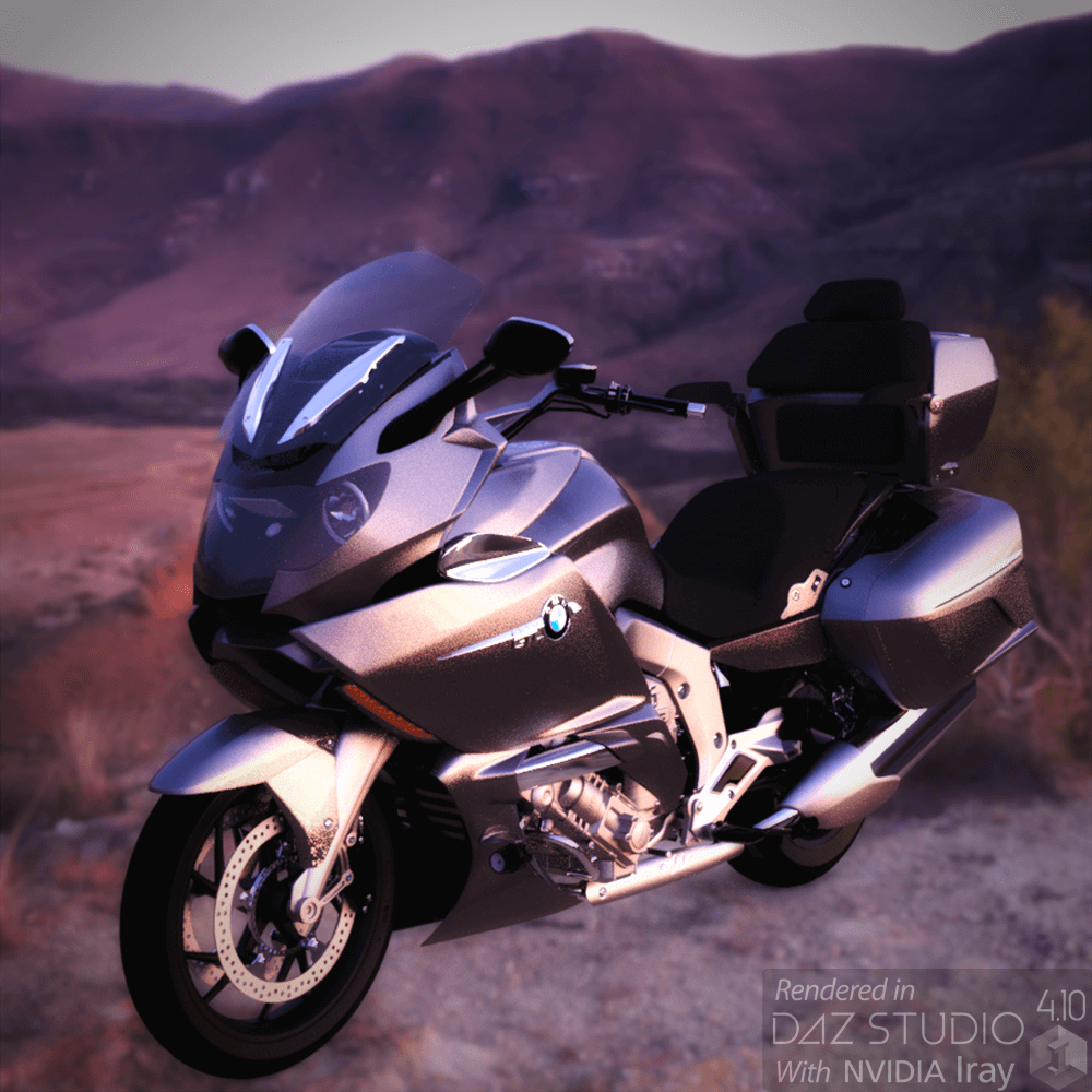 Motorcycle K 3D Render | RenderHub Gallery