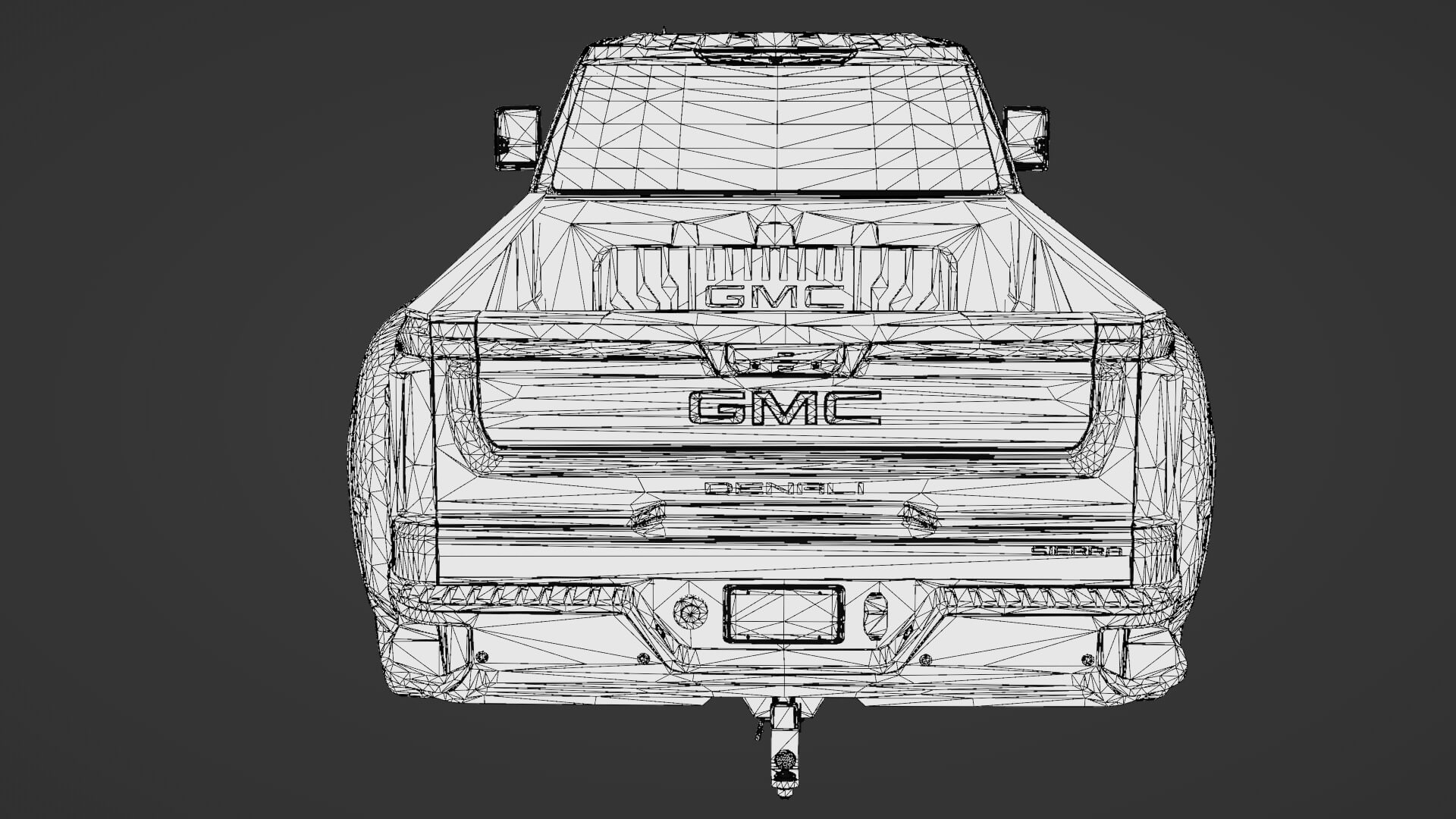 GMC Sierra HD 3500 Denali 2021 - 3D Model by nerdadantes