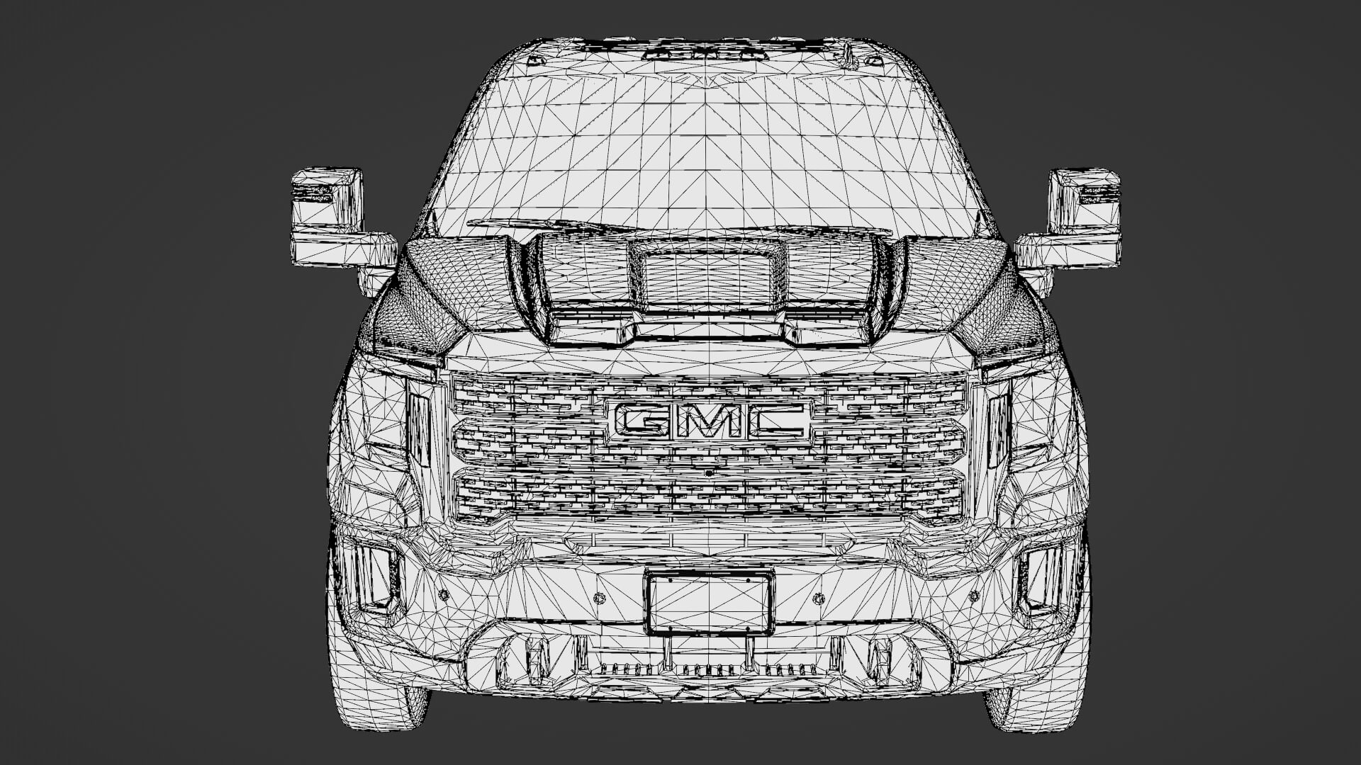 GMC Sierra HD 3500 Denali 2021 - 3D Model by nerdadantes