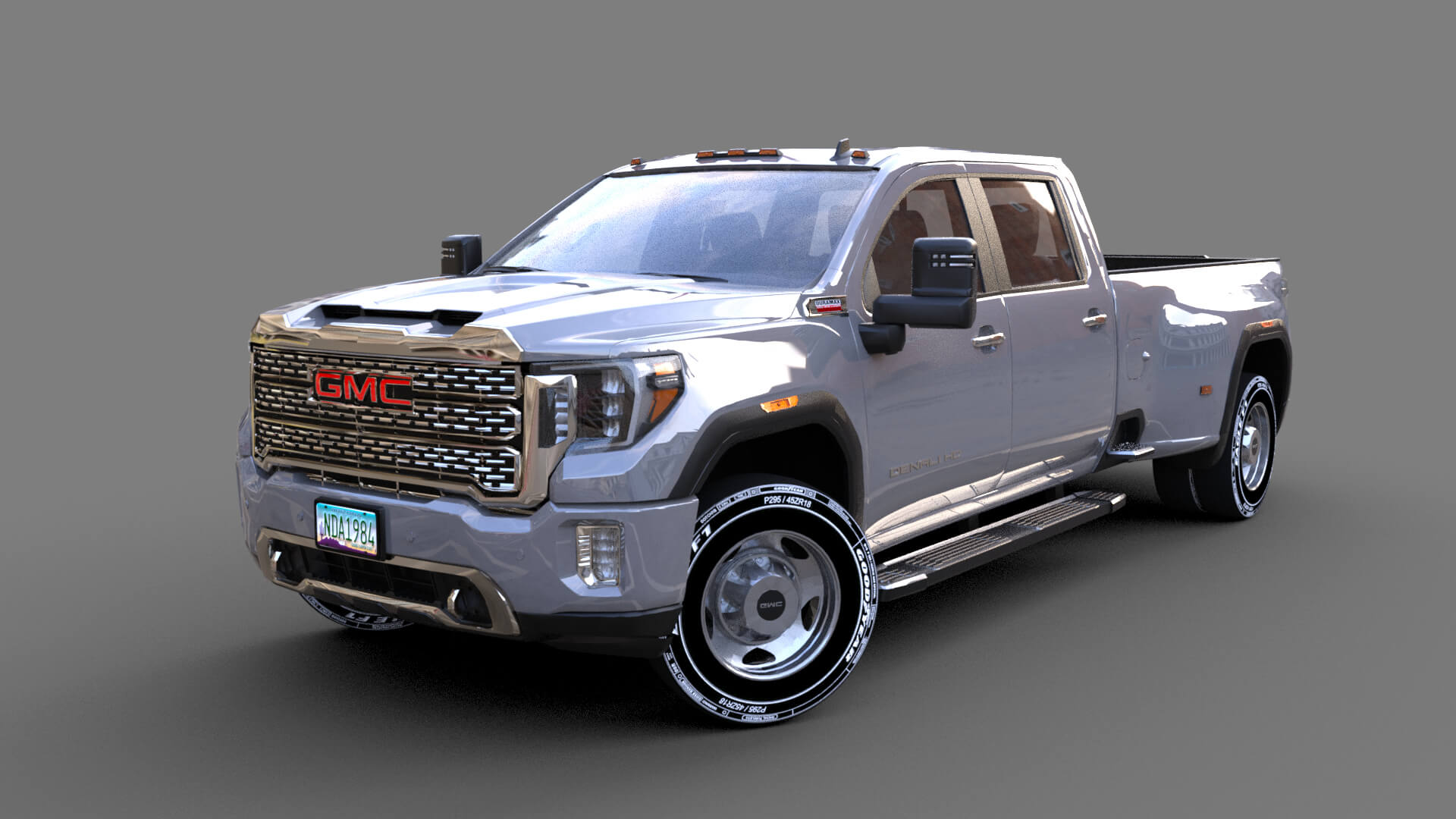 GMC Sierra HD 3500 Denali 2021 for DAZ Studio by nerdadantes