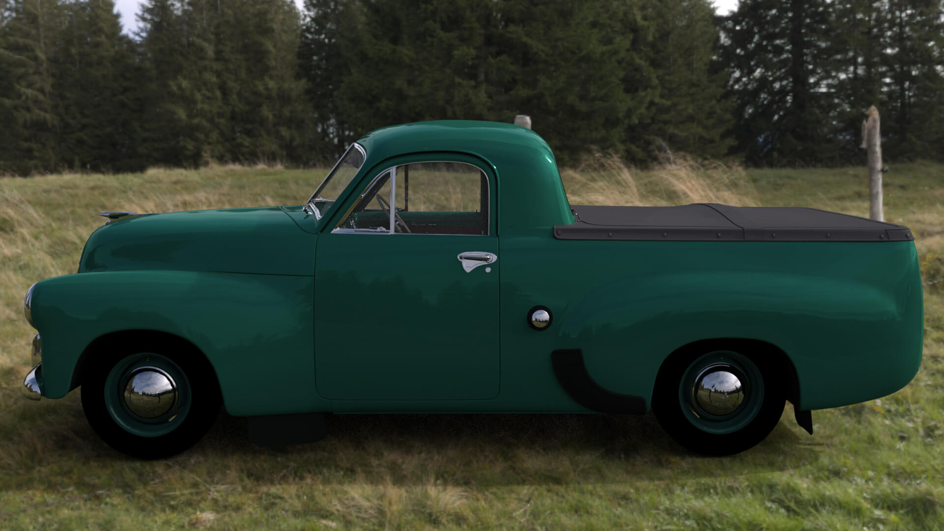 Holden FX UTE 1951 3D Model by nerdadantes