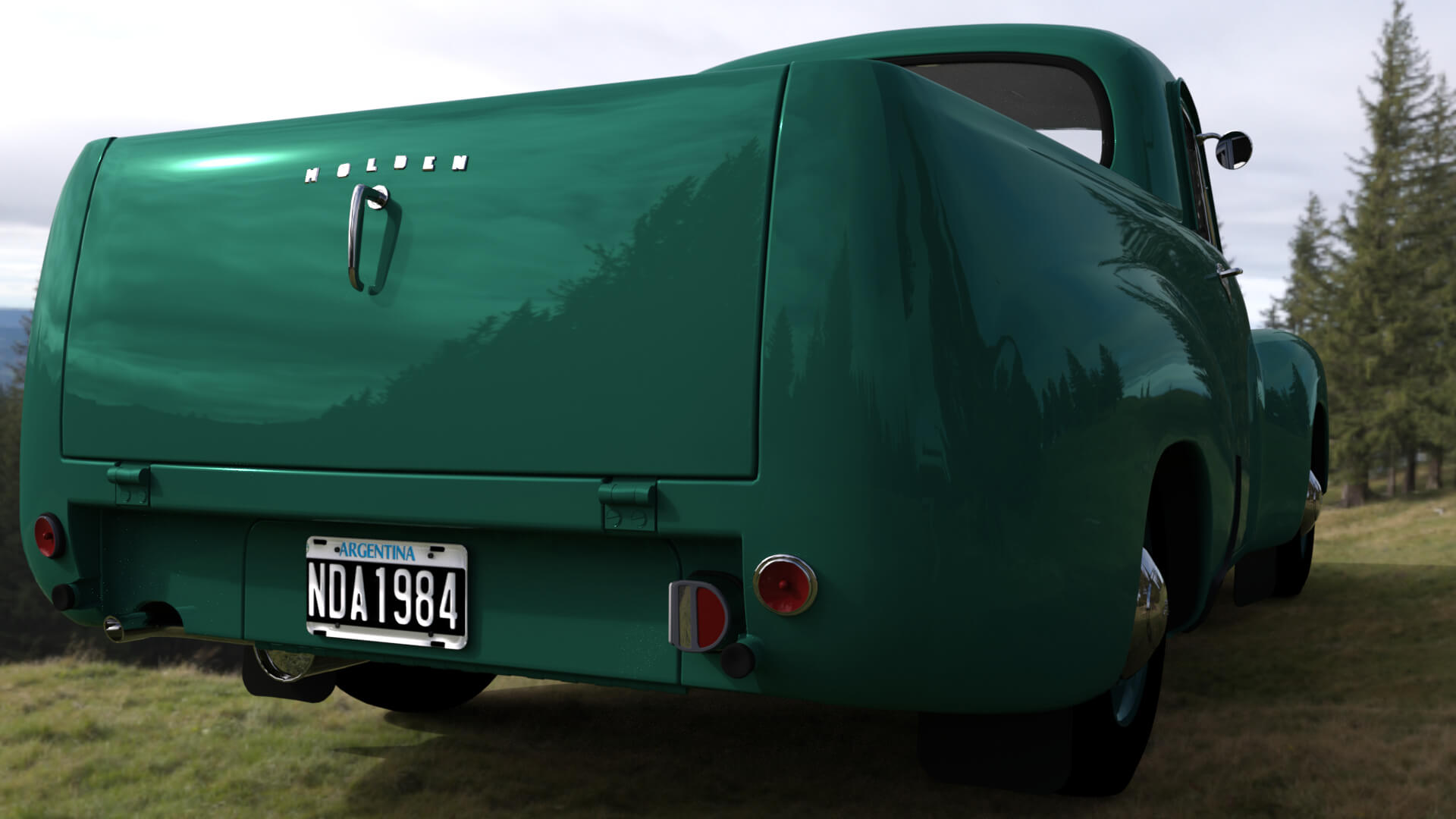 Holden FX UTE 1951 3D Model by nerdadantes