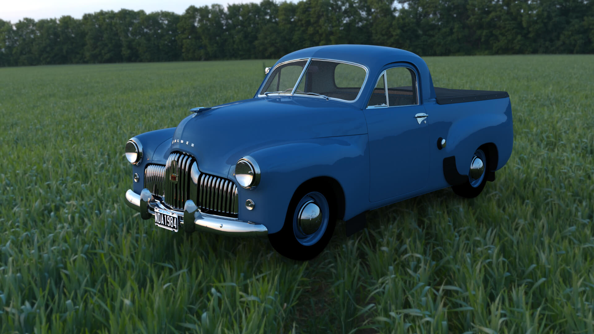 Holden FX UTE 1951 3D Model by nerdadantes