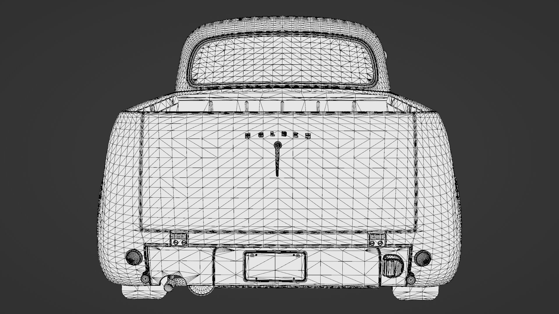 Holden FX UTE 1951 3D Model by nerdadantes