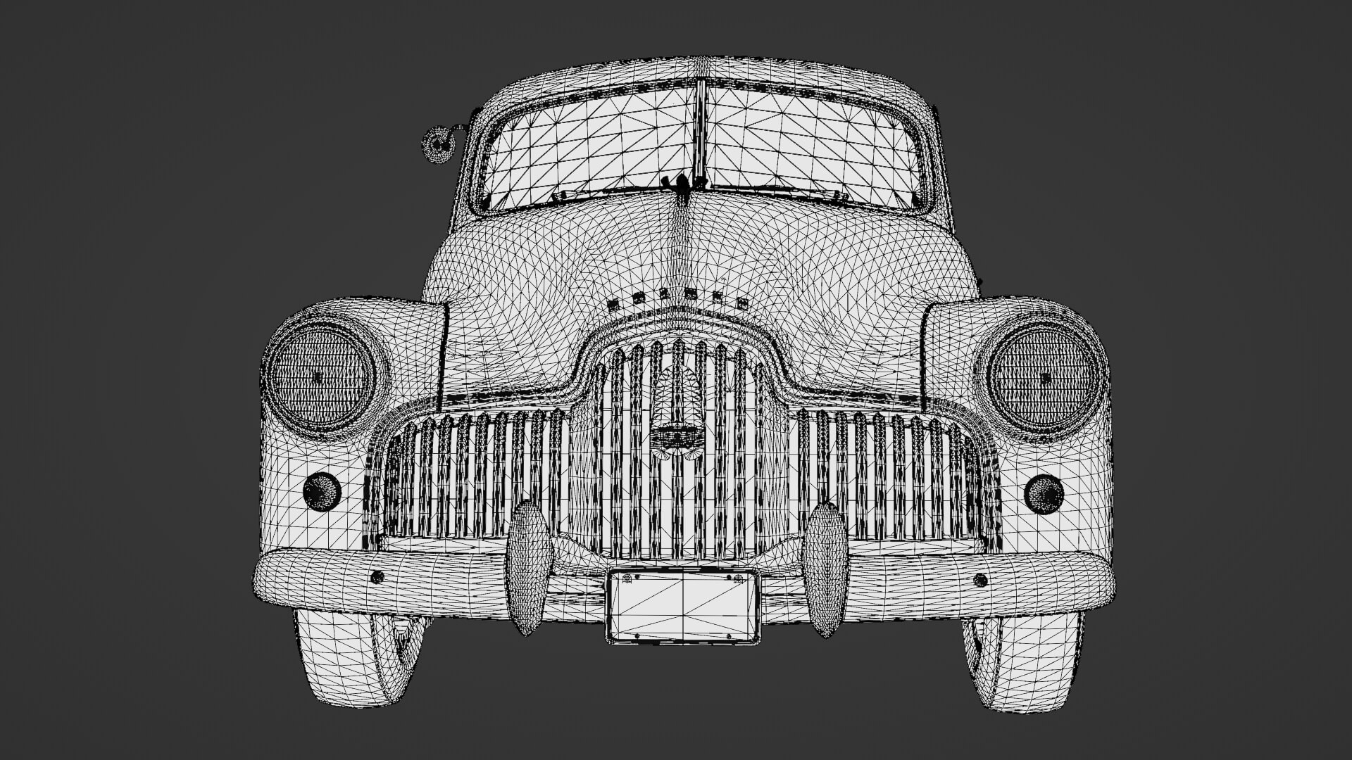 Holden FX UTE 1951 3D Model by nerdadantes