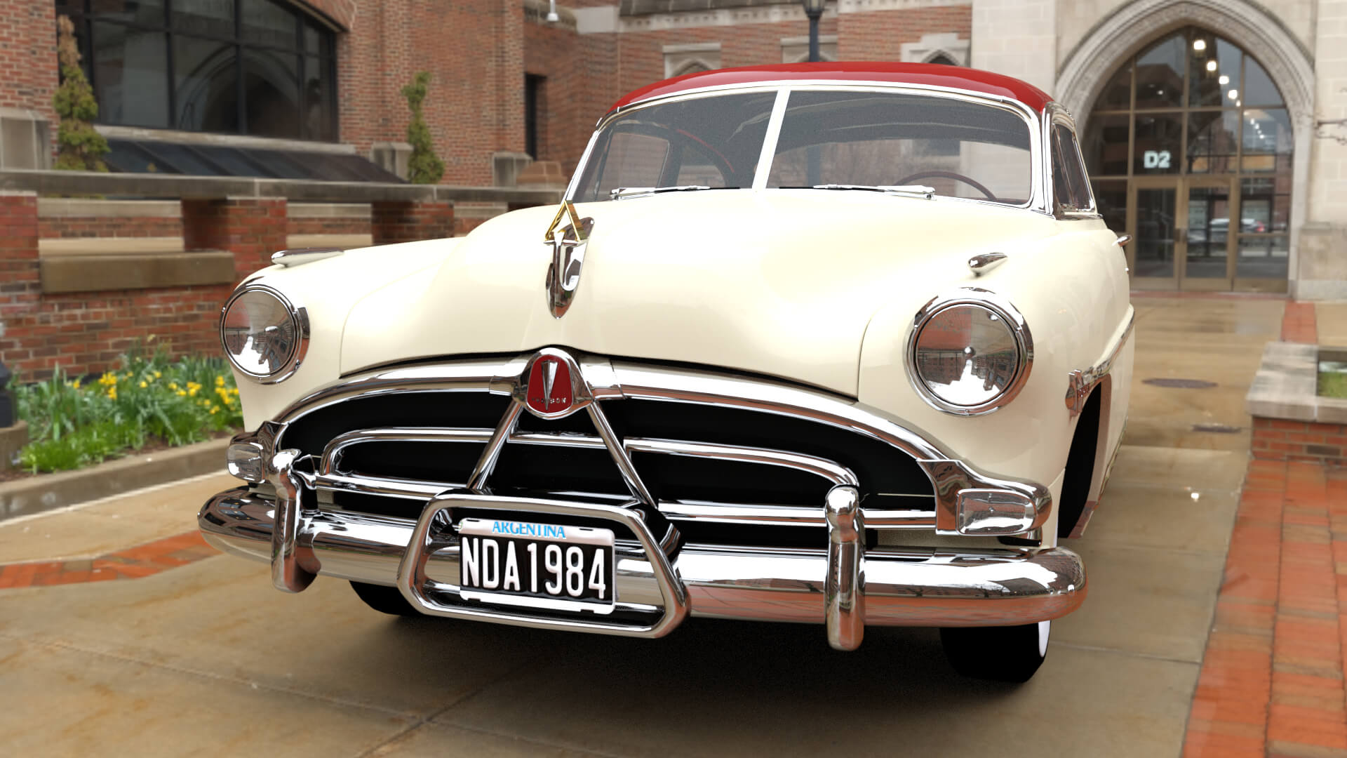 Hudson Hornet Club Coupe 1952 3D-Model 3D Model by nerdadantes