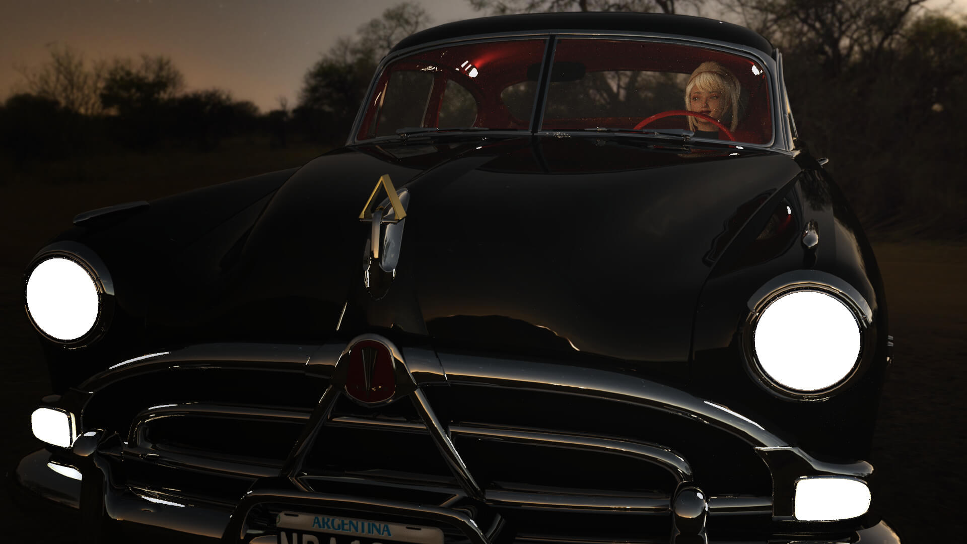 Hudson Hornet Club Coupe 1952 3D-Model 3D Model by nerdadantes