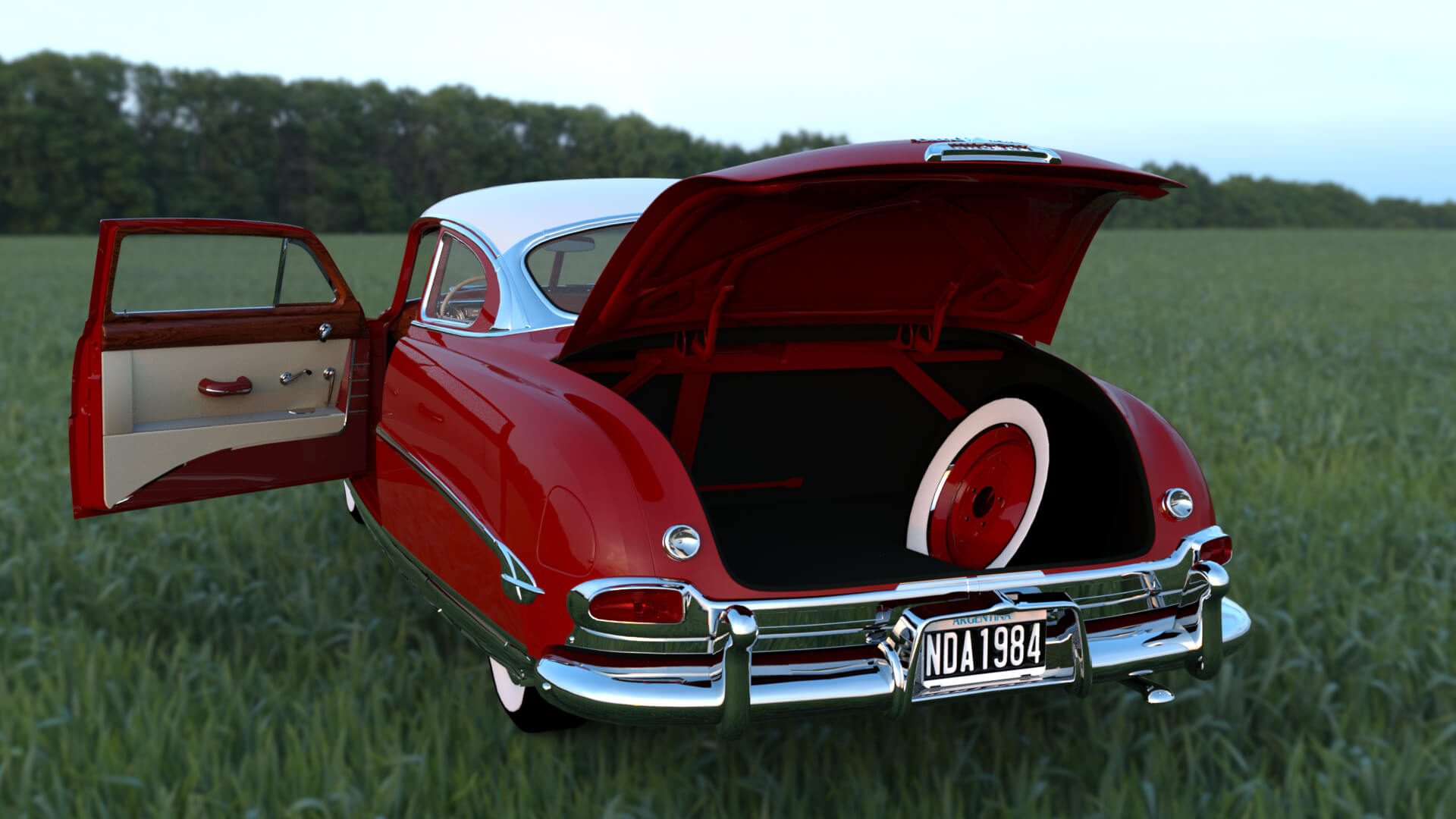 Hudson Hornet Club Coupe 1952 - Daz Content by nerdadantes