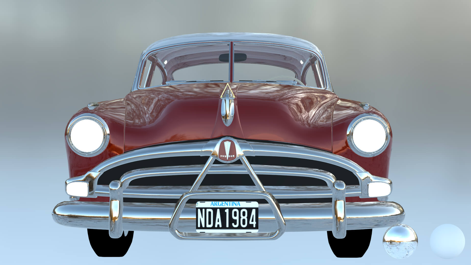 Hudson Hornet Club Coupe 1952 - Daz Content by nerdadantes