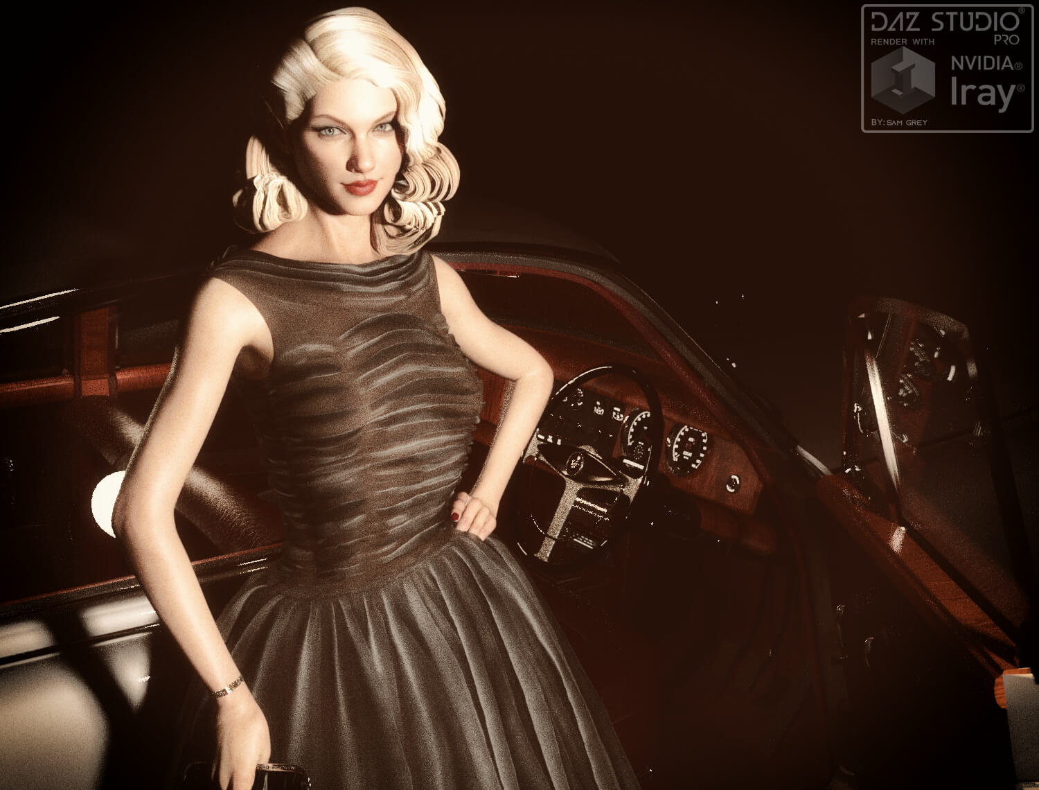 Jaguar 1959 for DAZ Studio by nerdadantes