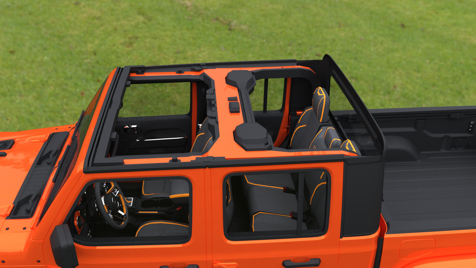 Jeep Gladiator 2020 for DAZ by nerdadantes