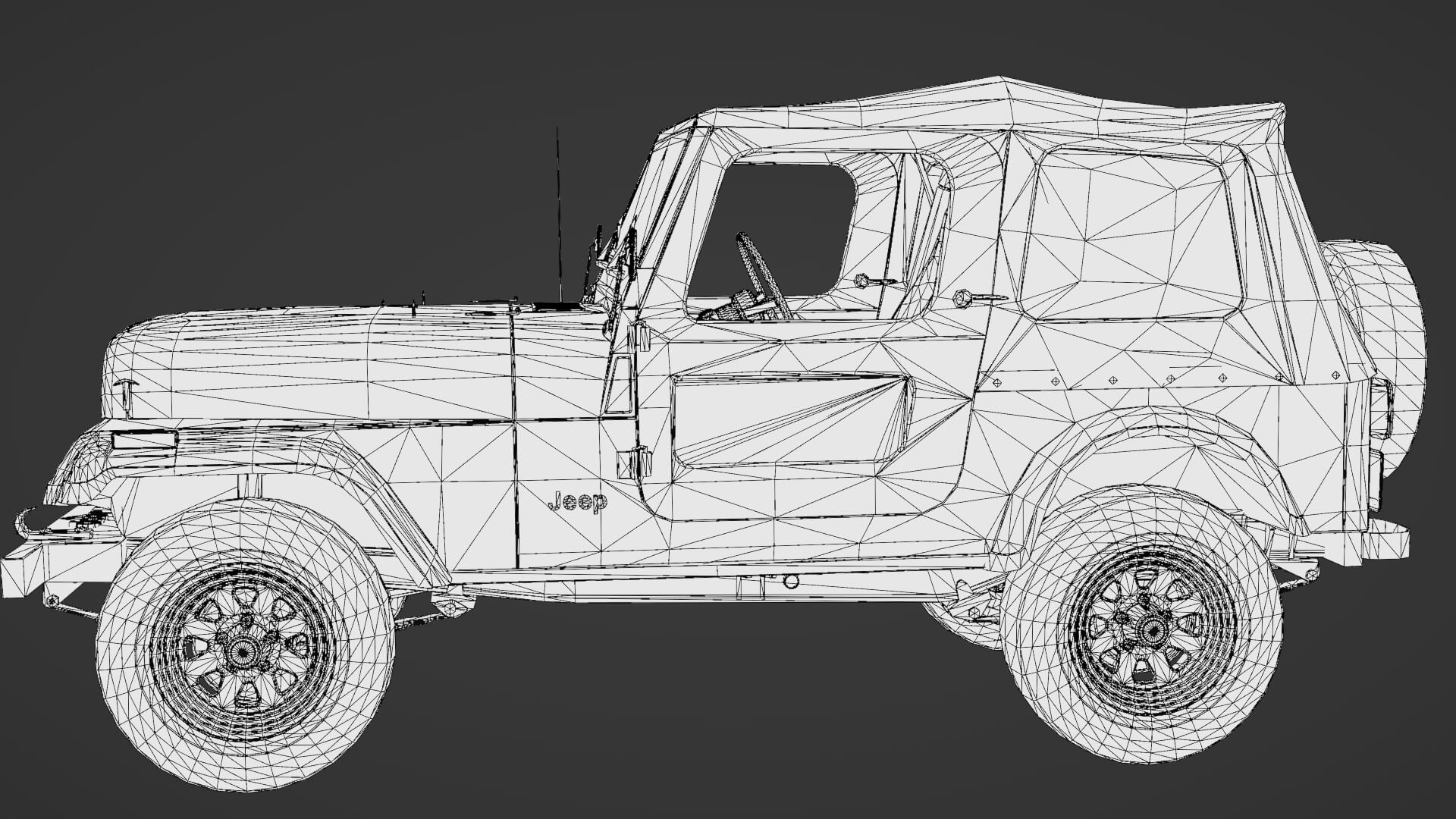 Jeep Renegade - 3D Model by nerdadantes