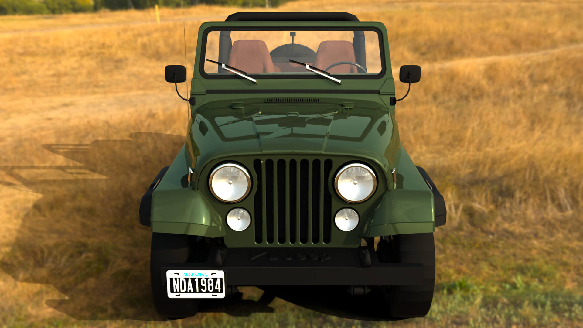Jeep Renegade for DAZ Studio by nerdadantes