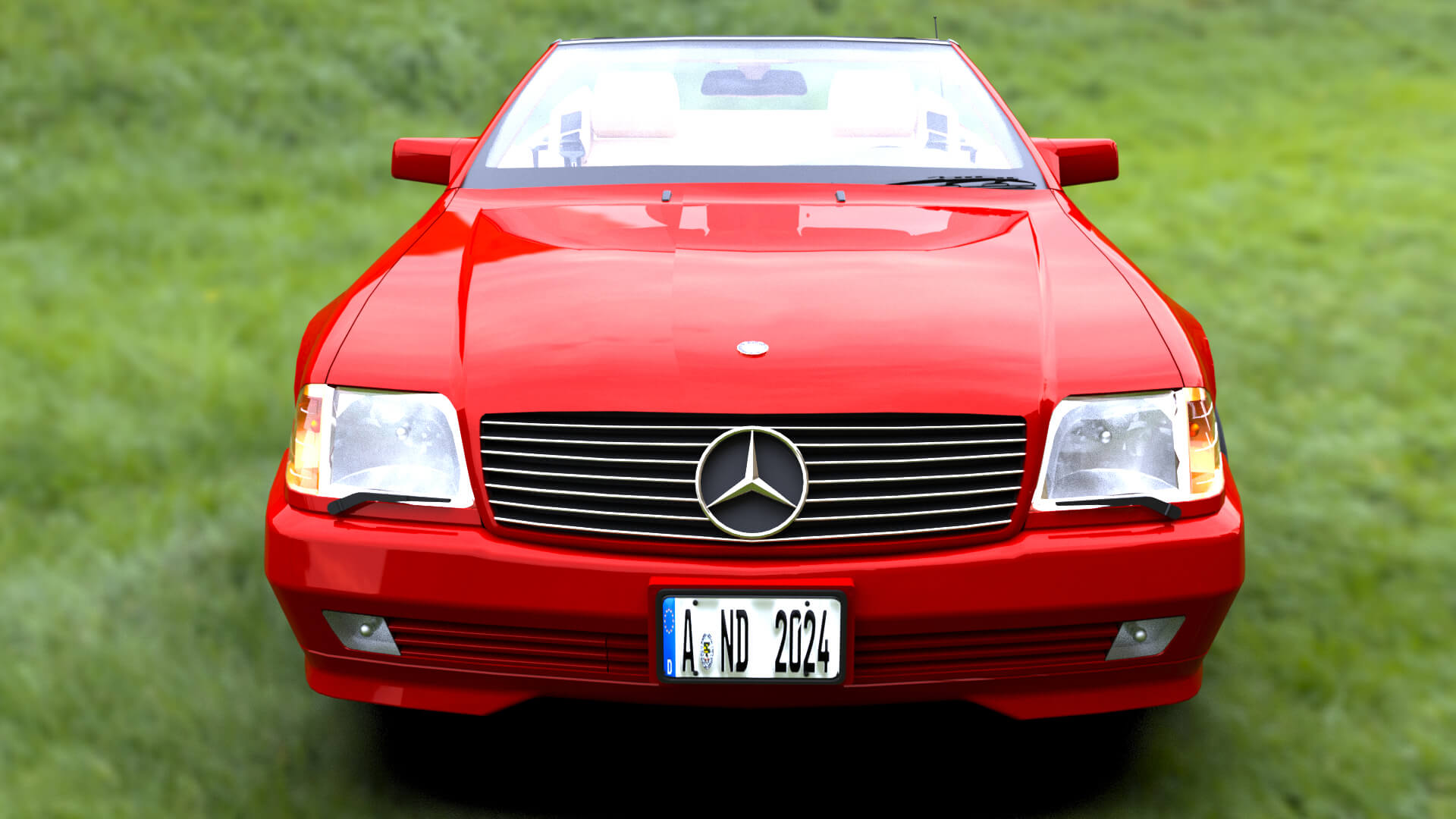 Mercedes-Benz SL 1990 Daz Content by nerdadantes