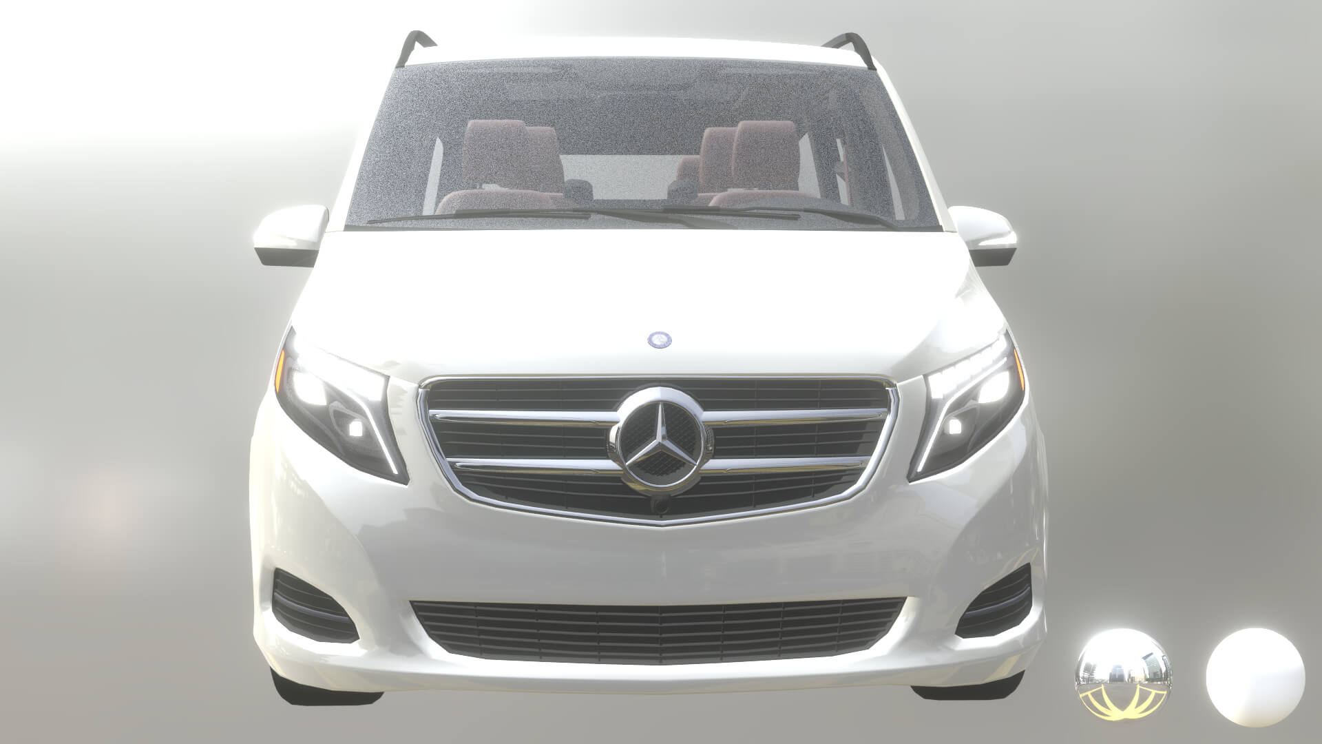Mercedes-Benz V-Class 2021 3D Model by nerdadantes