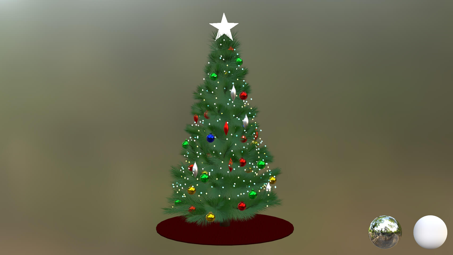 Merry Christmas - 3D Model by nerdadantes