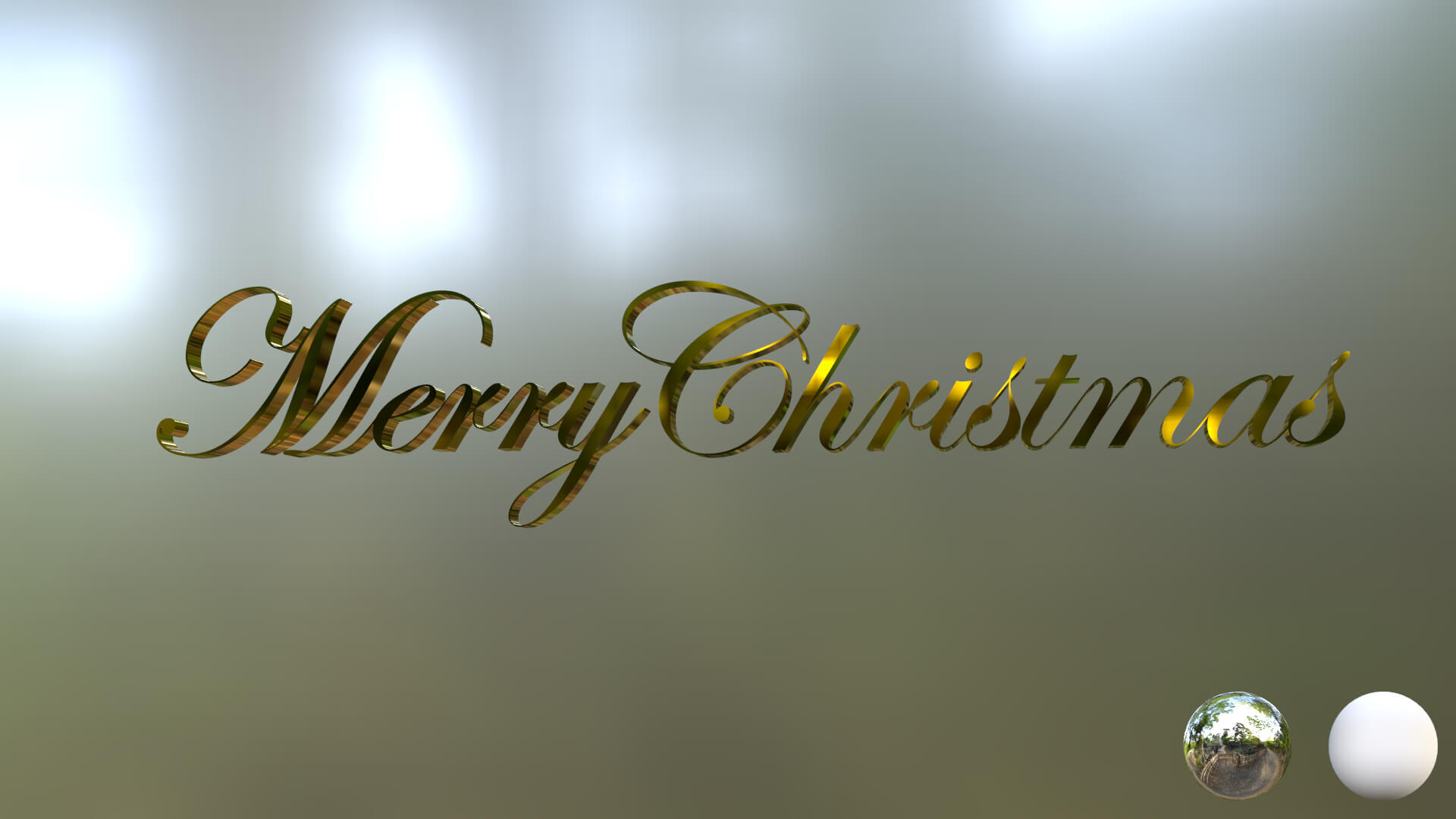 Merry Christmas - 3D Model by nerdadantes